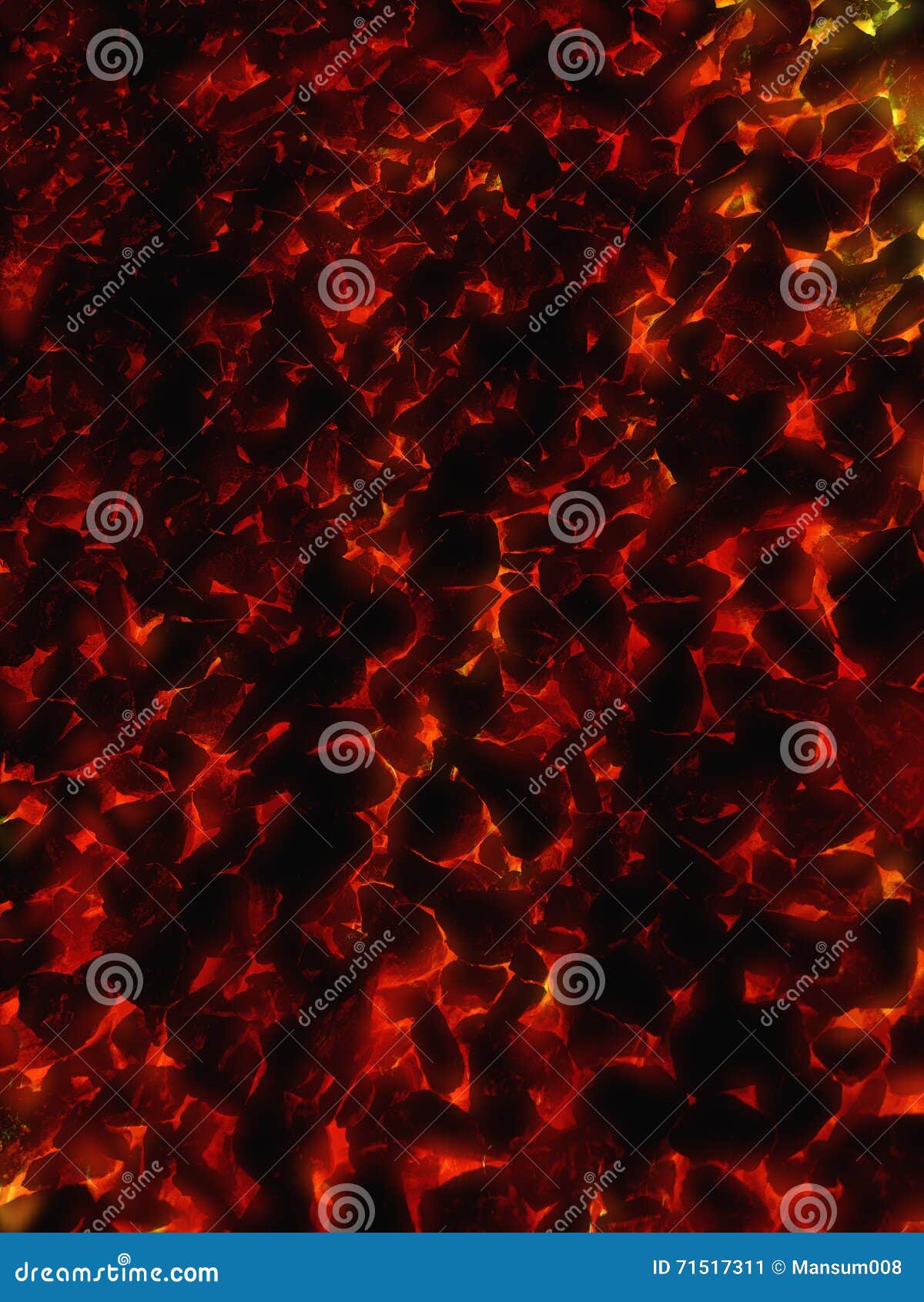 Art Fire Lava Abstract Pattern Background Stock Illustration ...