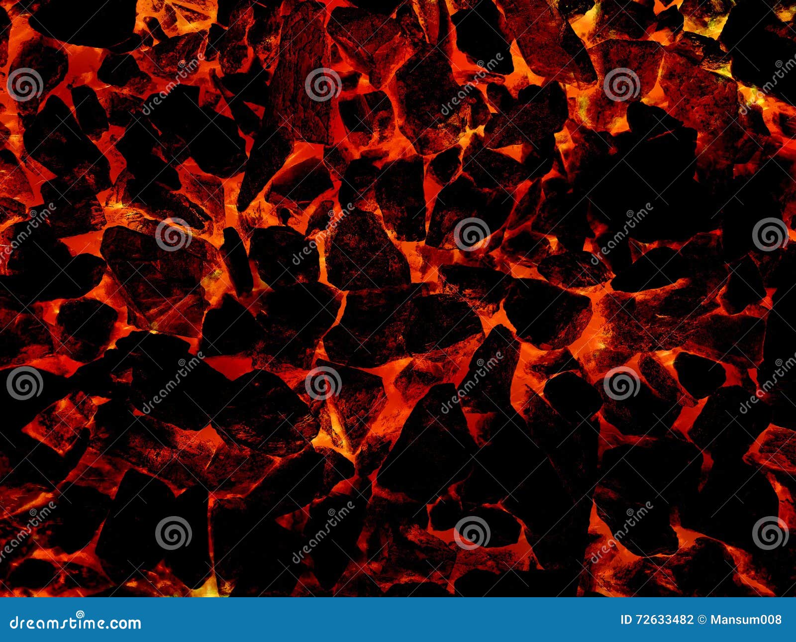 Art Fire Lava Pattern Background Stock Illustration - Illustration of ...