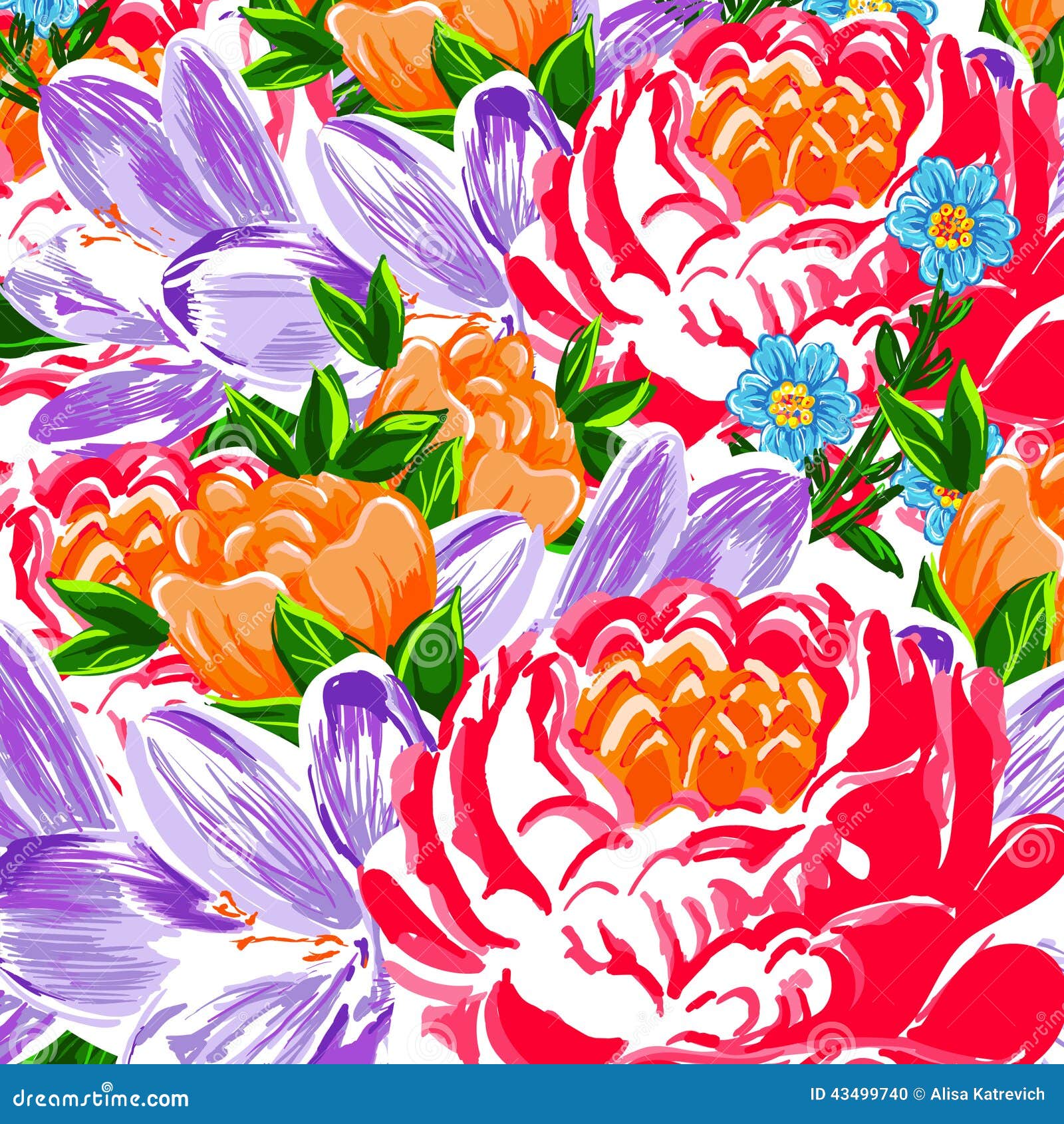 Art Flower Multicolored Pattern Stock Vector - Illustration of element ... Art Flower Multicolored Pattern Stock Vector - Illustration of element ...