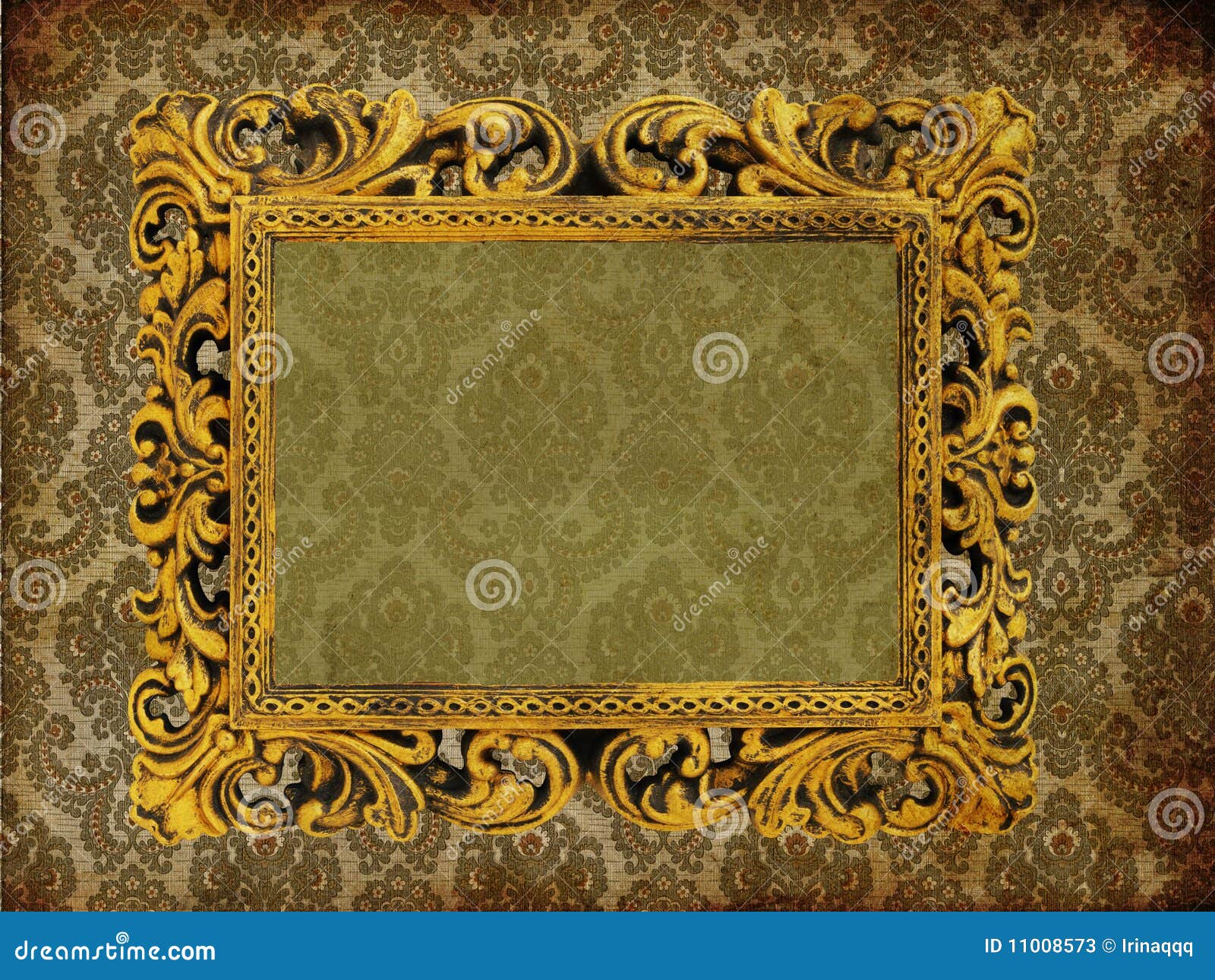 Art frame on paper stock image. Image of home, wallpaper - 11008573
