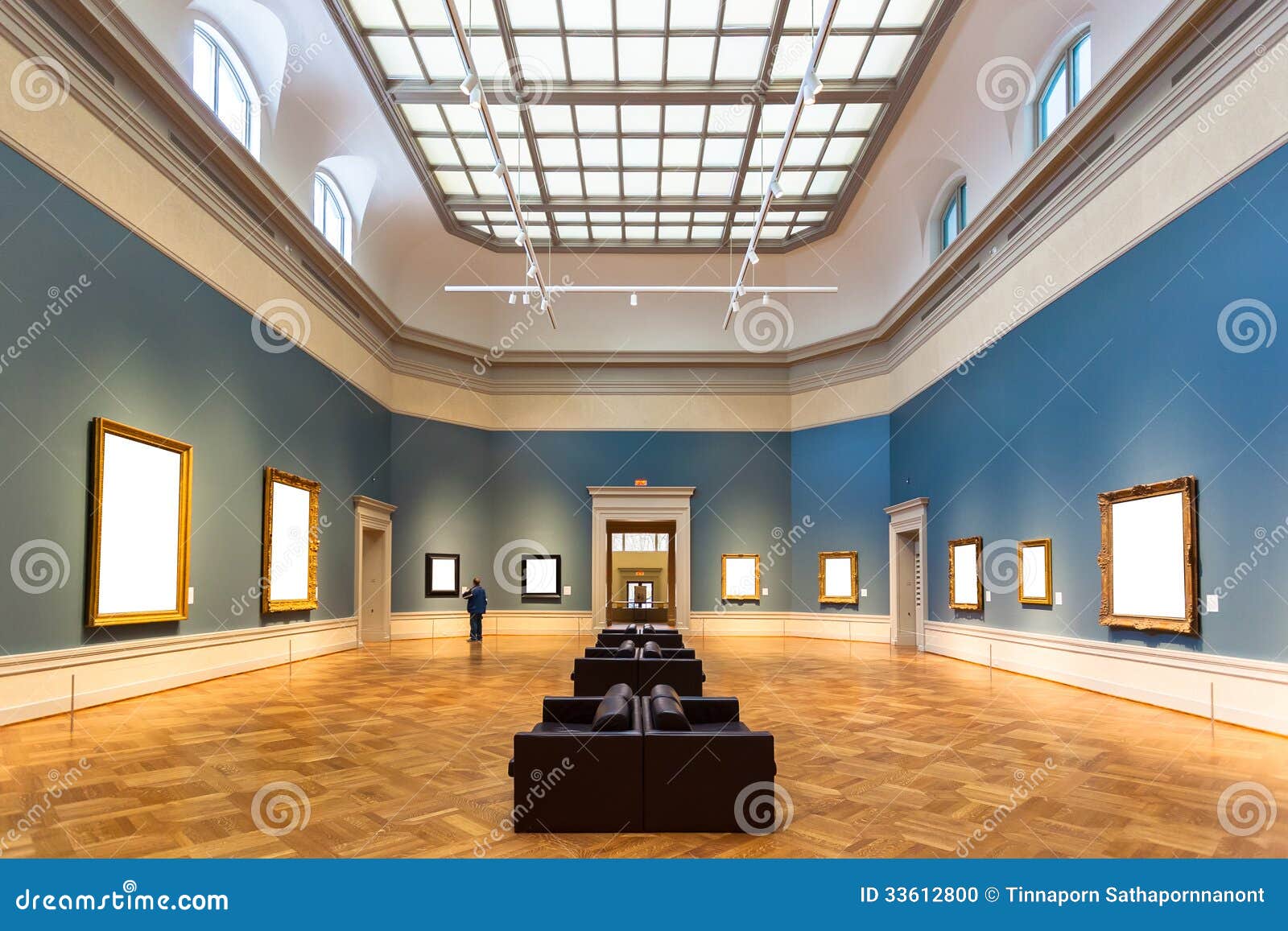 Art gallery stock photo. Image of creativity, canvas - 33612800