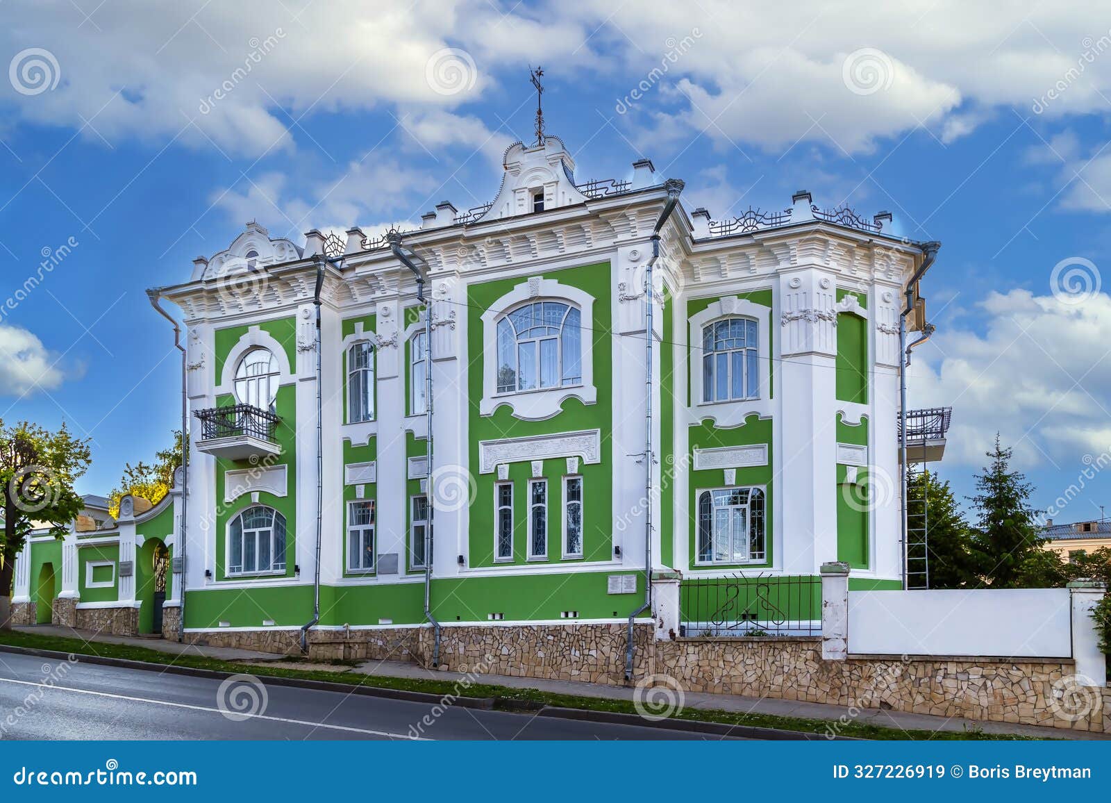 Art Gallery, Cheboksary, Russia Stock Image - Image of historic, facade ...
