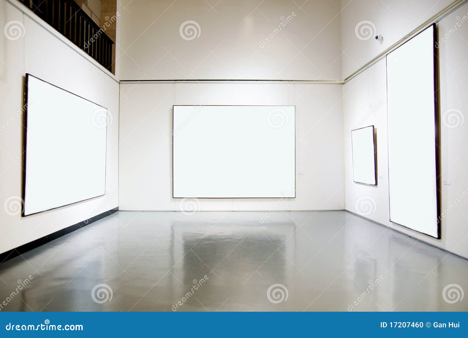 Art Gallery Exhibition Hall Stock Photo - Image of arrangement ...