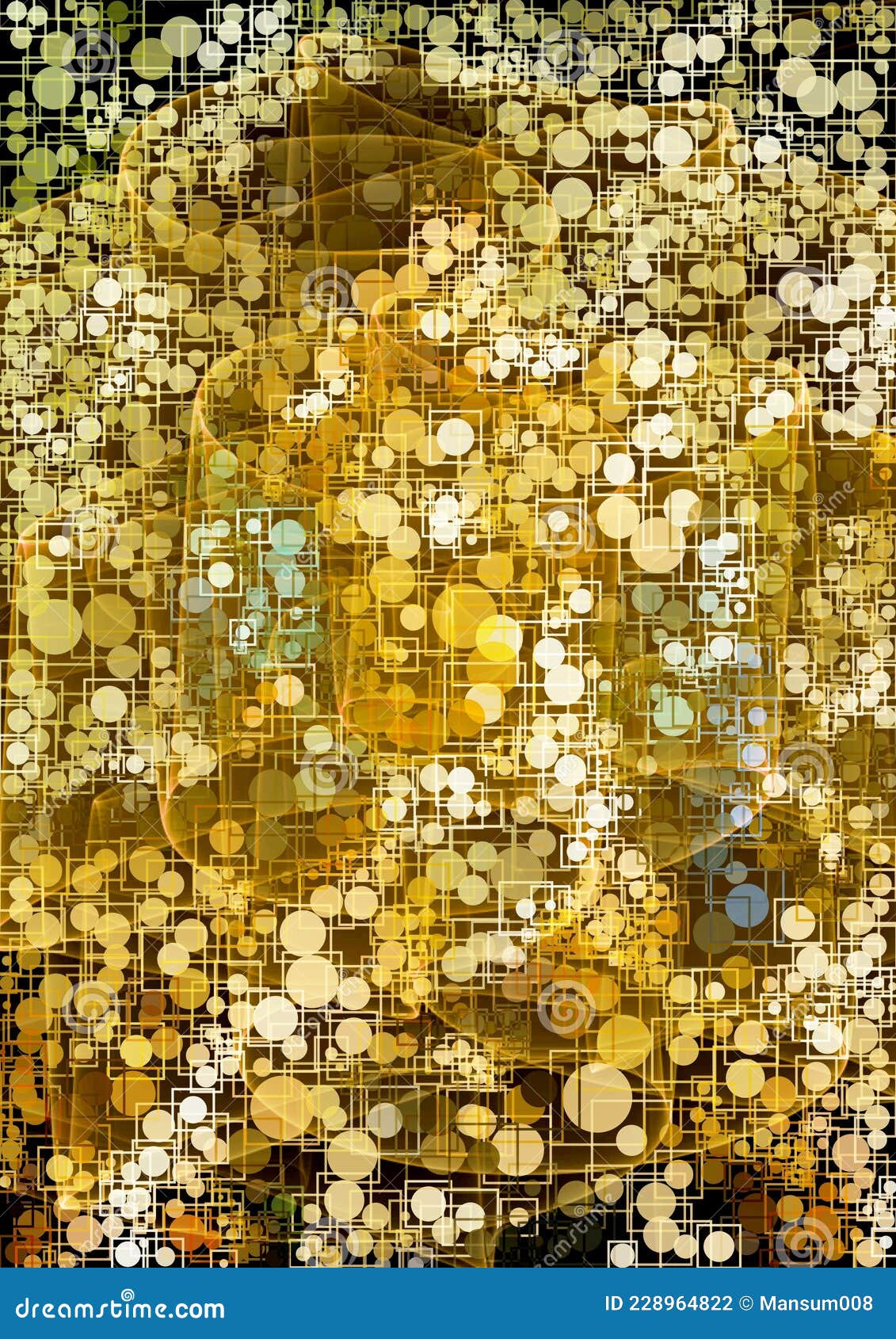 Gold Color of Abstract Background Stock Illustration - Illustration of ...