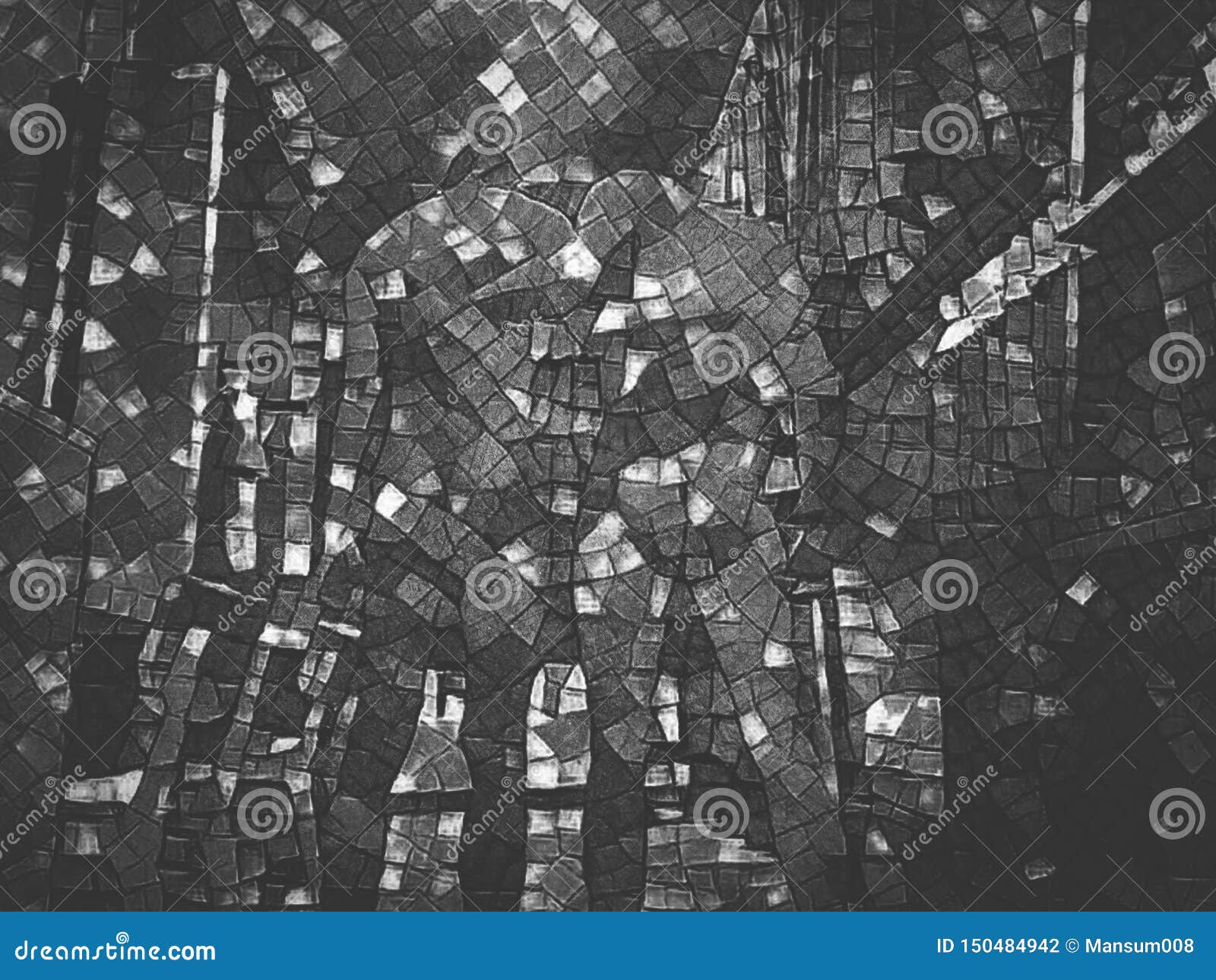 Gray Color Pattern Background Stock Illustration - Illustration of ...