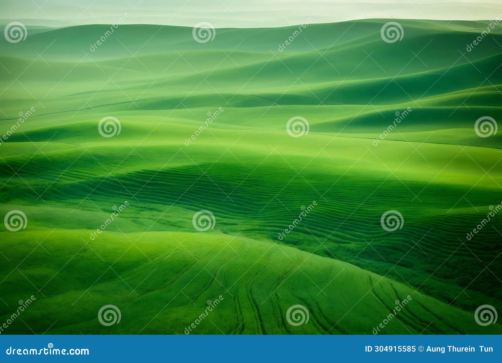 An Art of Green Abstract Wallpaper Stock Image - Image of abstract ...