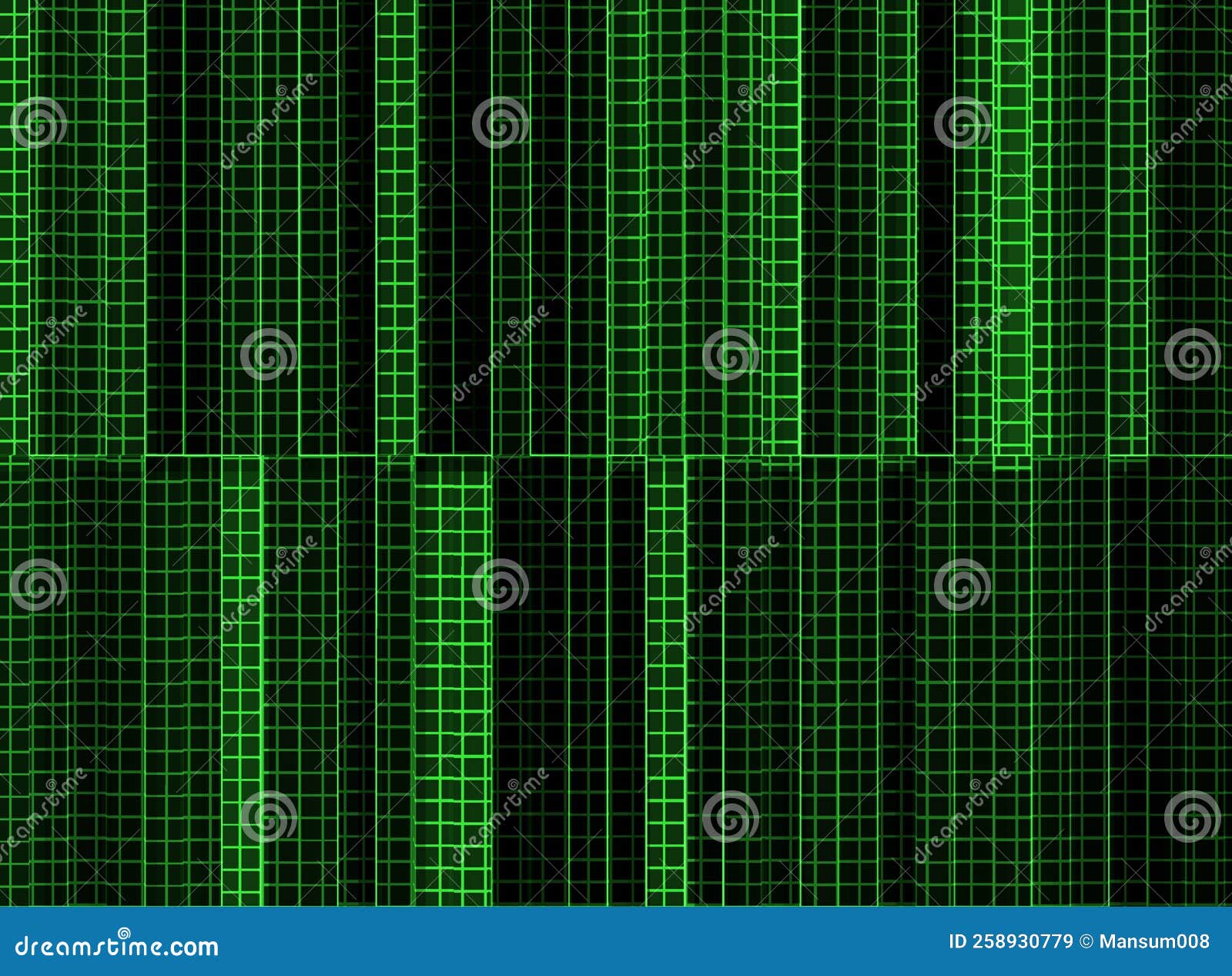 Green and Black Color of Abstract Background Stock Illustration ...