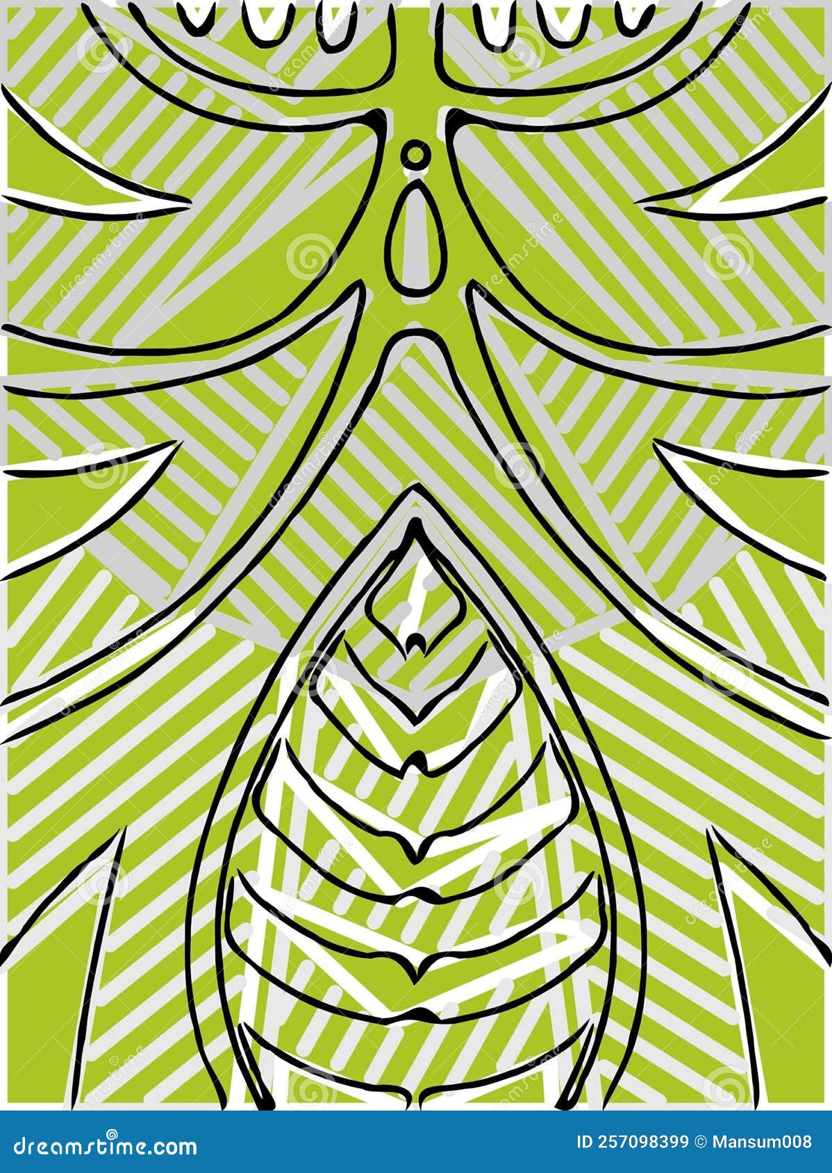 Green Color of Abstract Background Stock Illustration - Illustration of ...