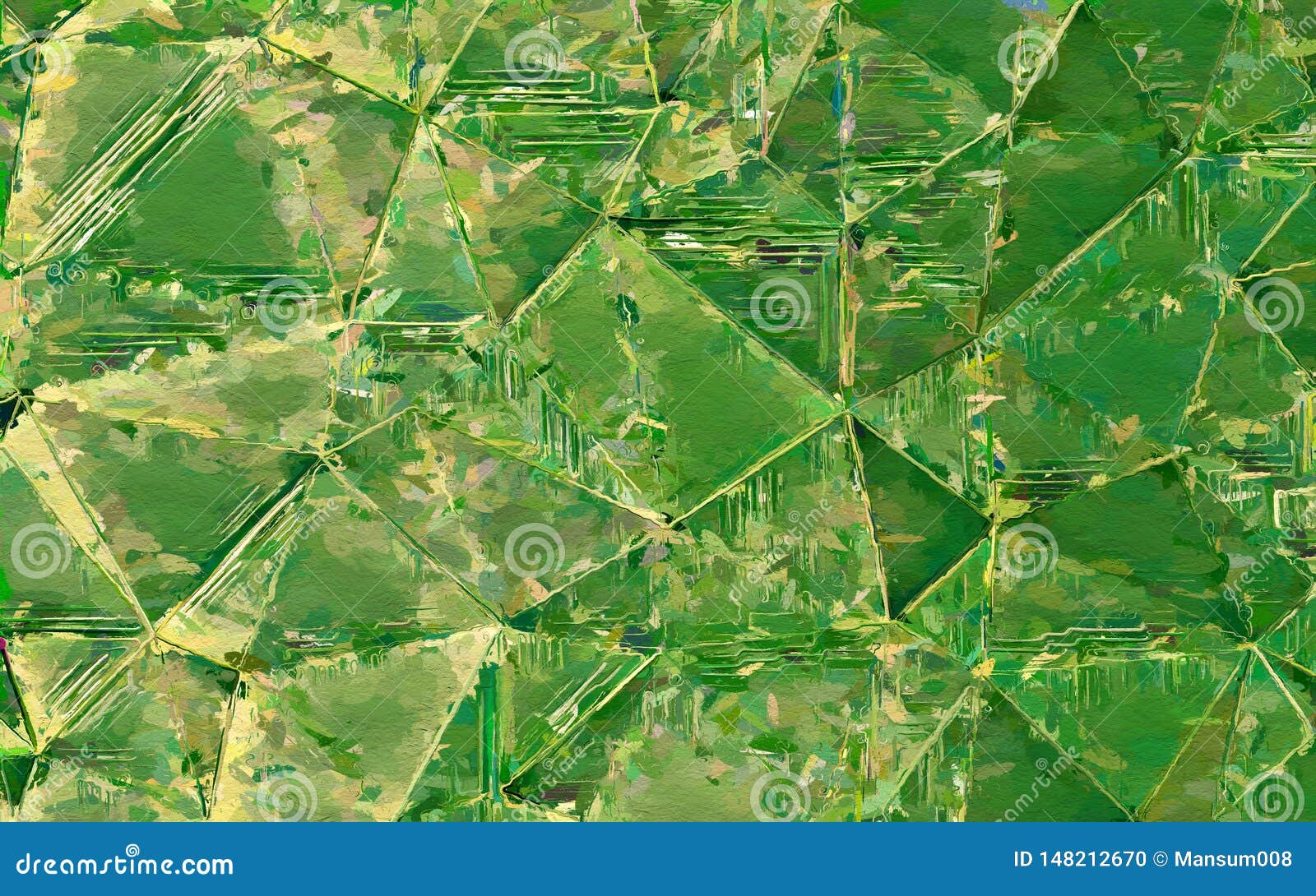 Green Color Abstract Pattern Background Stock Illustration ...