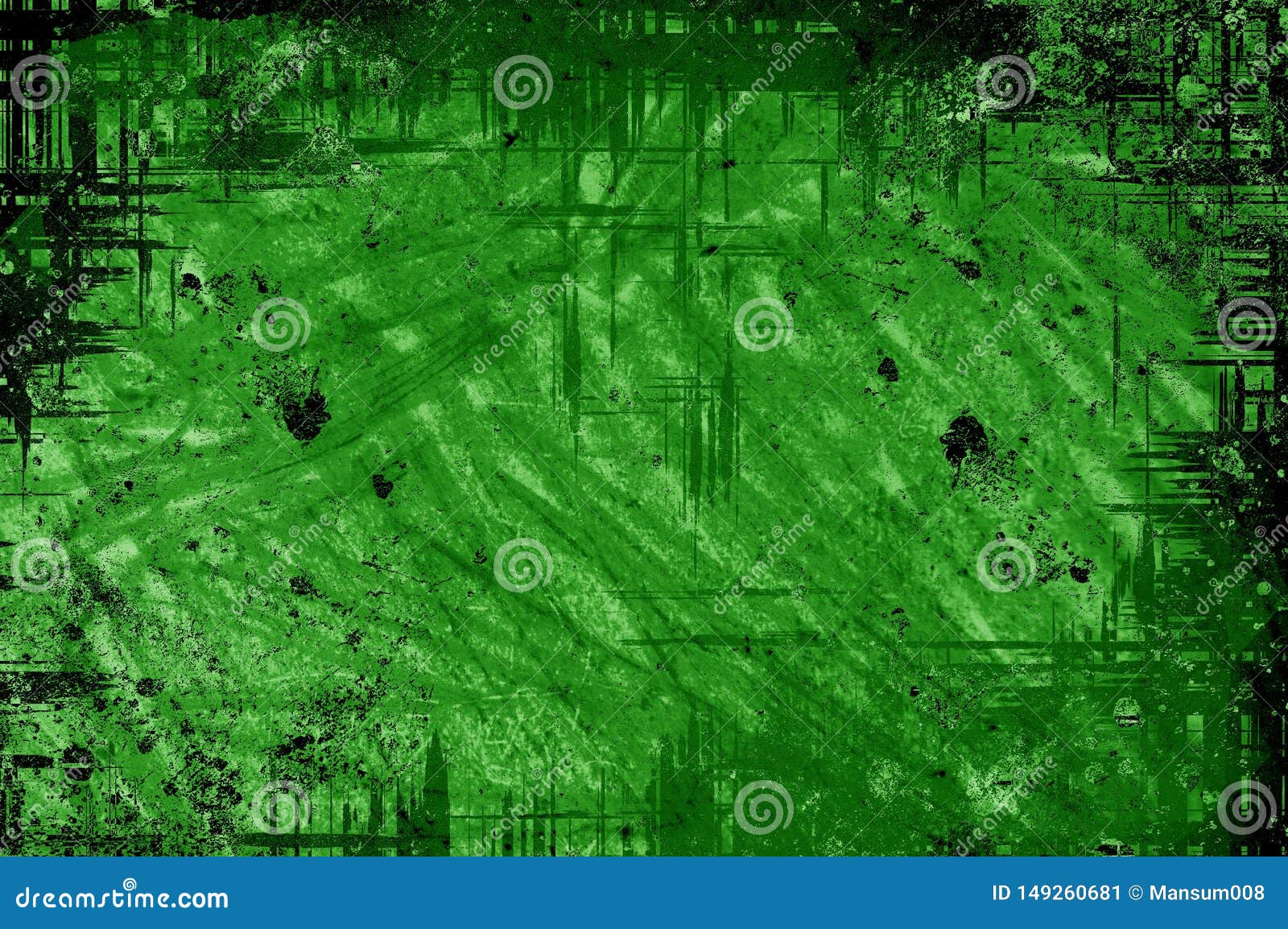 Green Color Abstract Pattern Background Stock Illustration ...