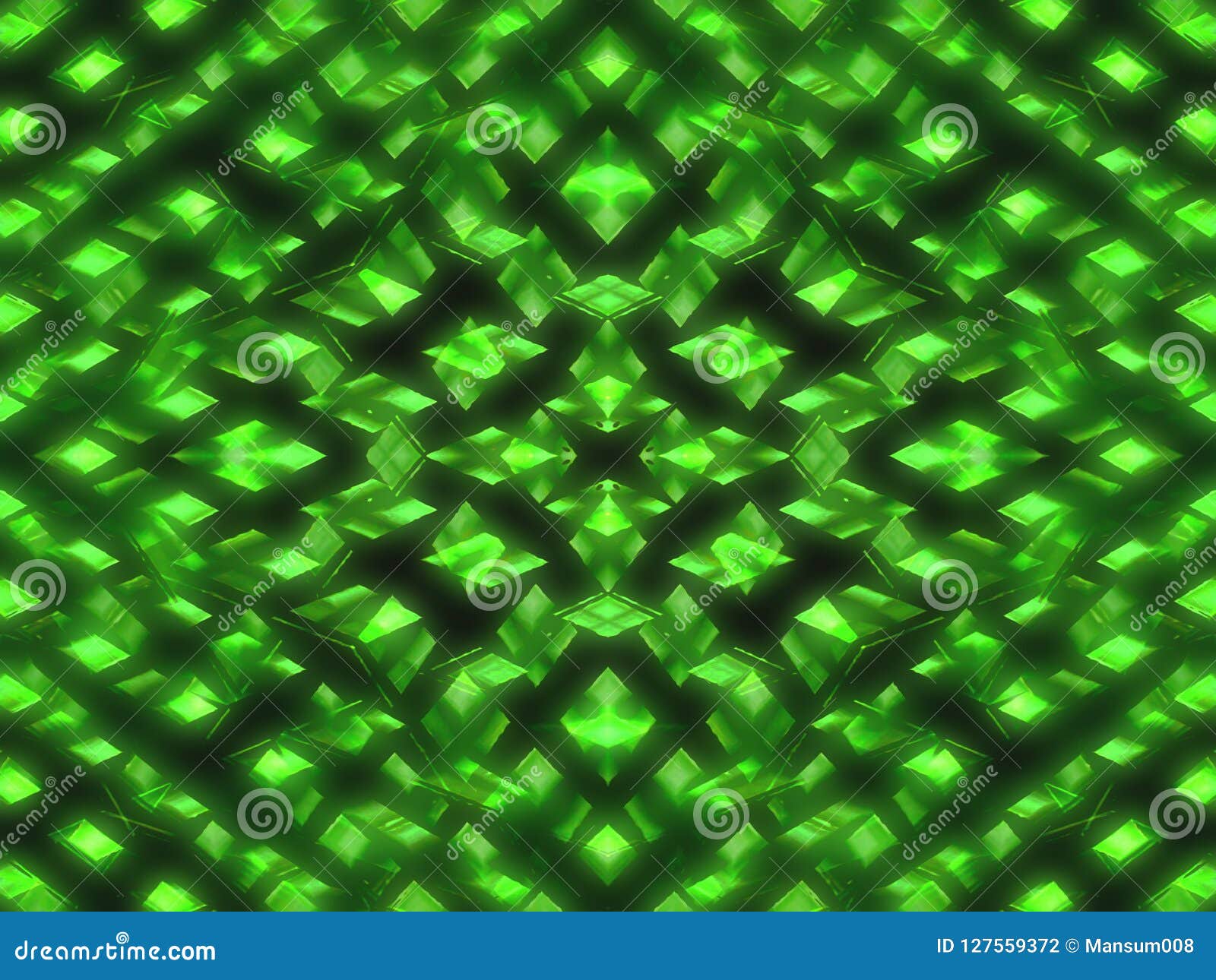 Art Green Color Abstract Pattern Background Stock Illustration ...