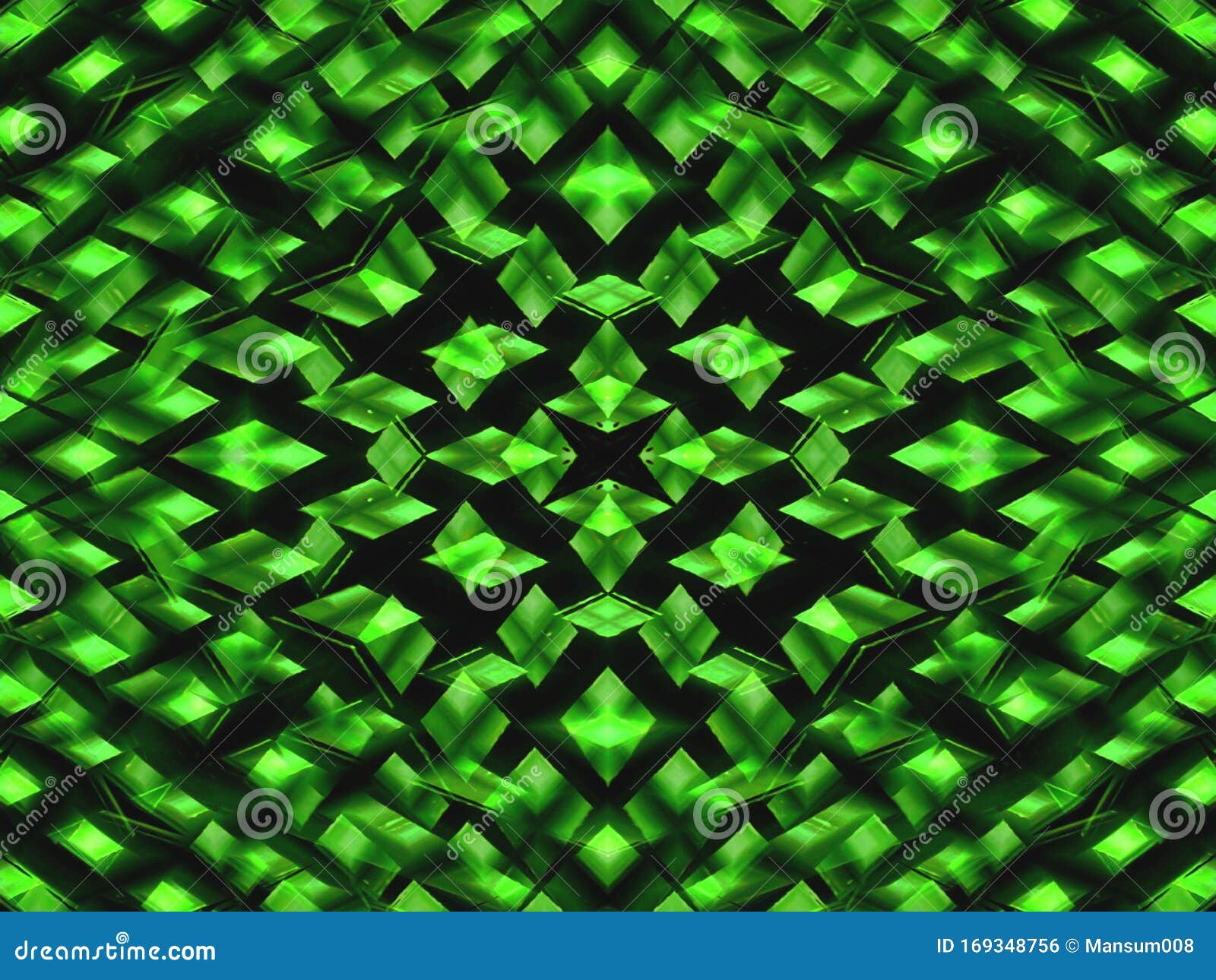 Green Color Pattern Background Stock Illustration - Illustration of ...