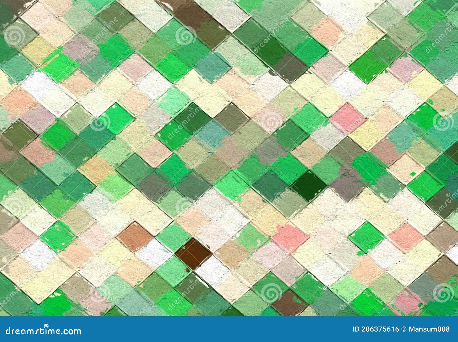 Green Color Pattern Background Stock Photo - Image of geometric ...