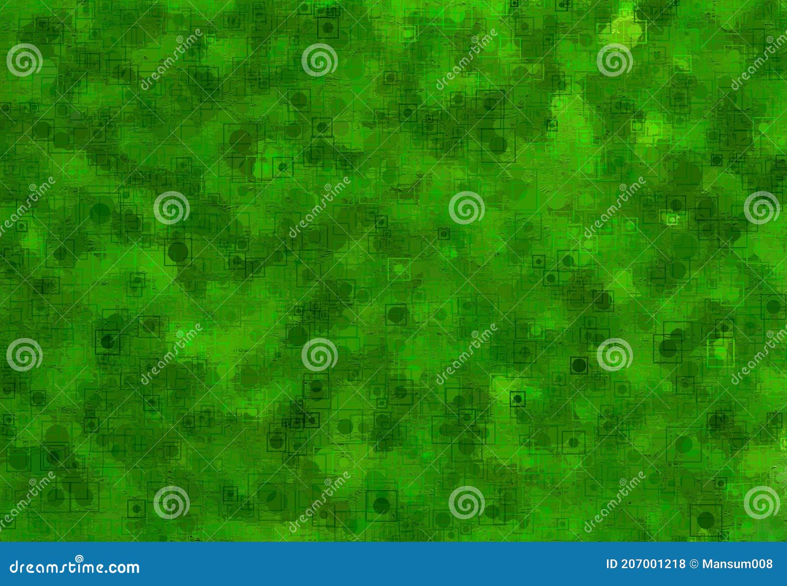 Green Color Pattern Background Stock Illustration - Illustration of ...