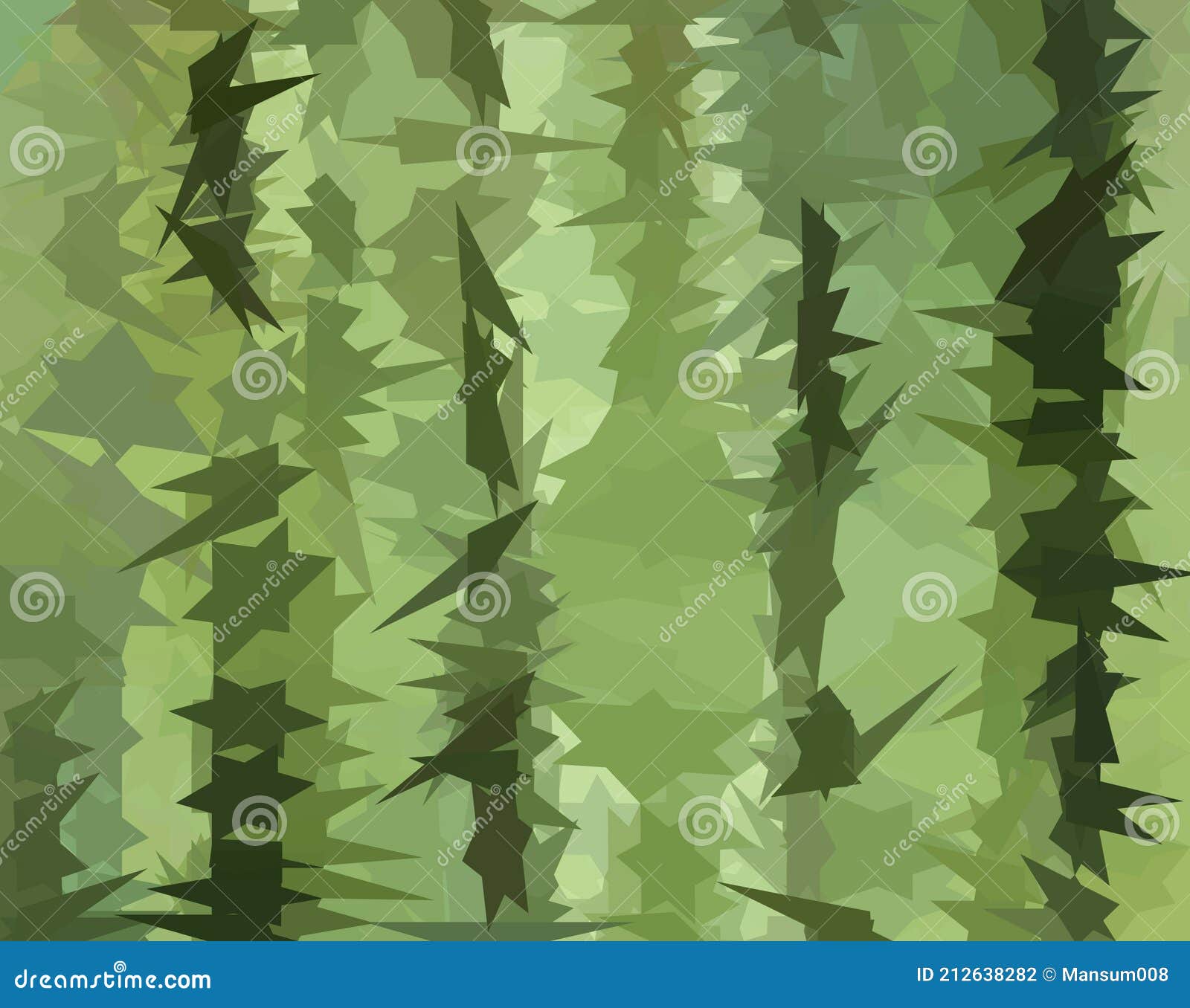 Green Color Pattern Background Stock Illustration - Illustration of ...