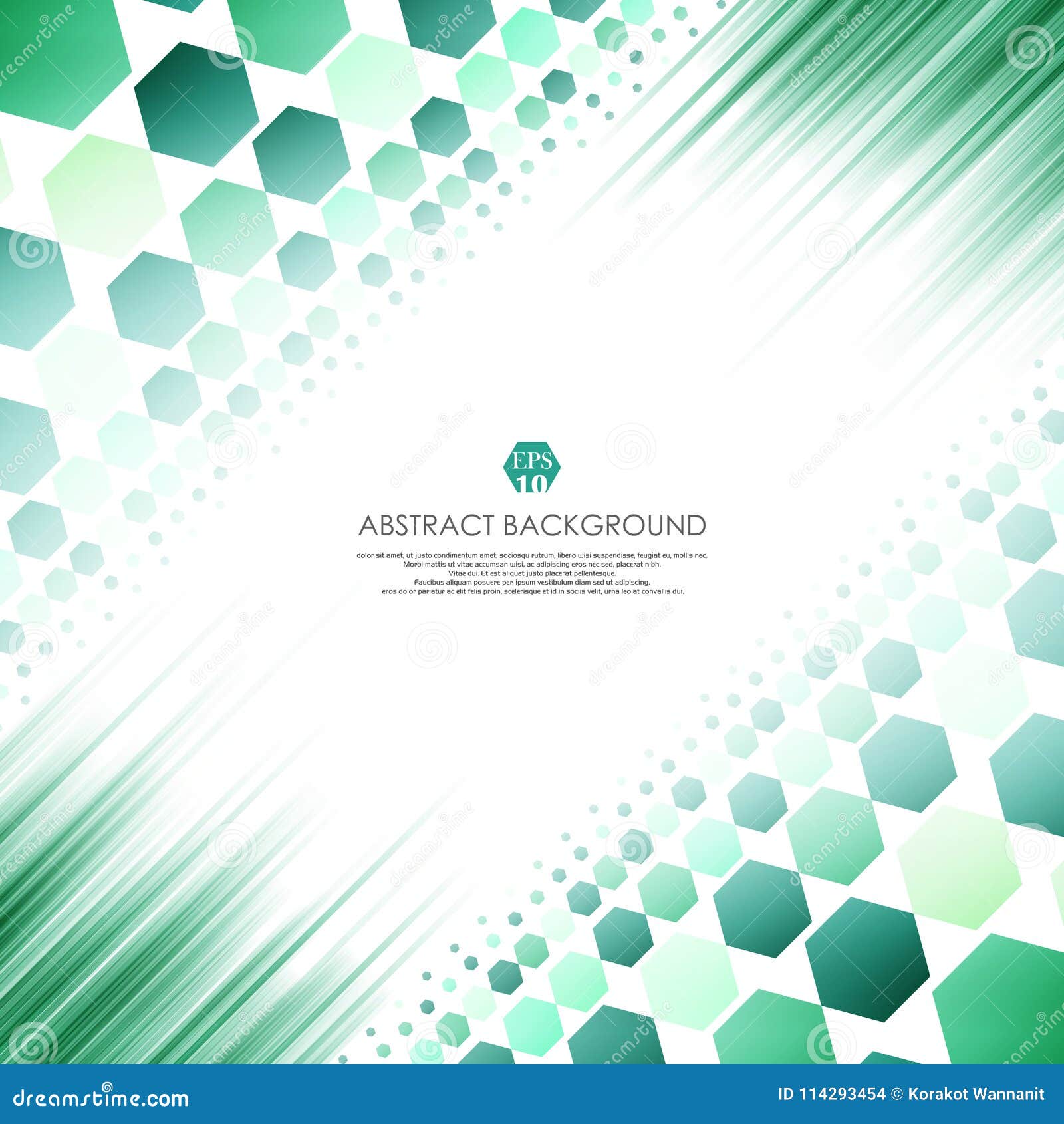 Art of Green Molecules Abstract Background. Soft Gradient of Technology ...