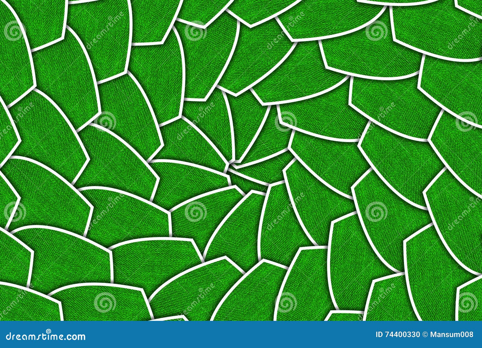 Art Green Swirl Pattern Background Stock Illustration - Illustration of ...