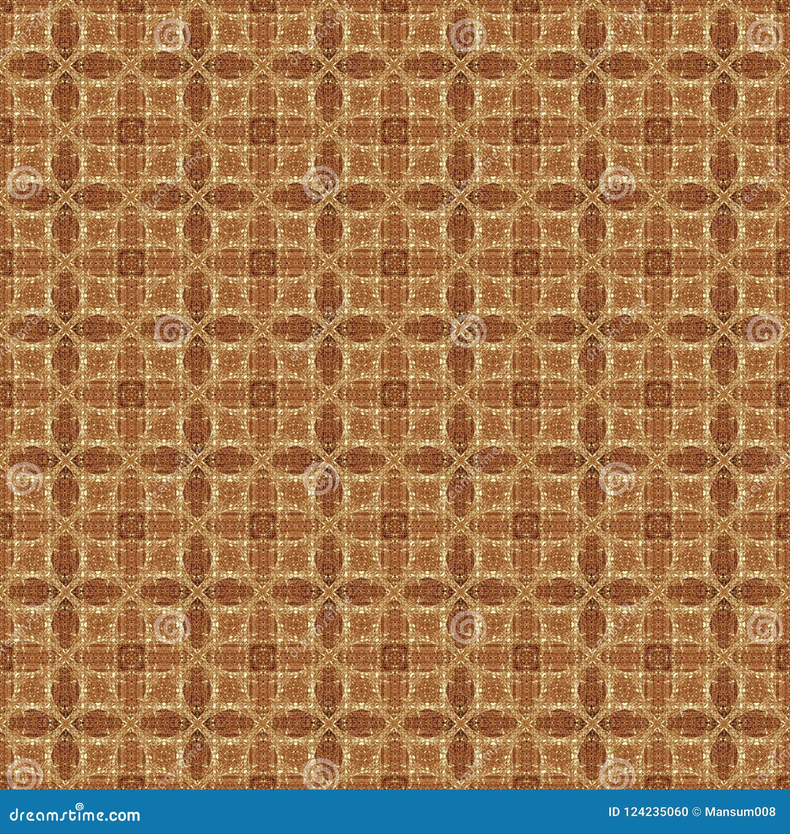 Art Grunge Brown Abstract Pattern Background Stock Illustration ...