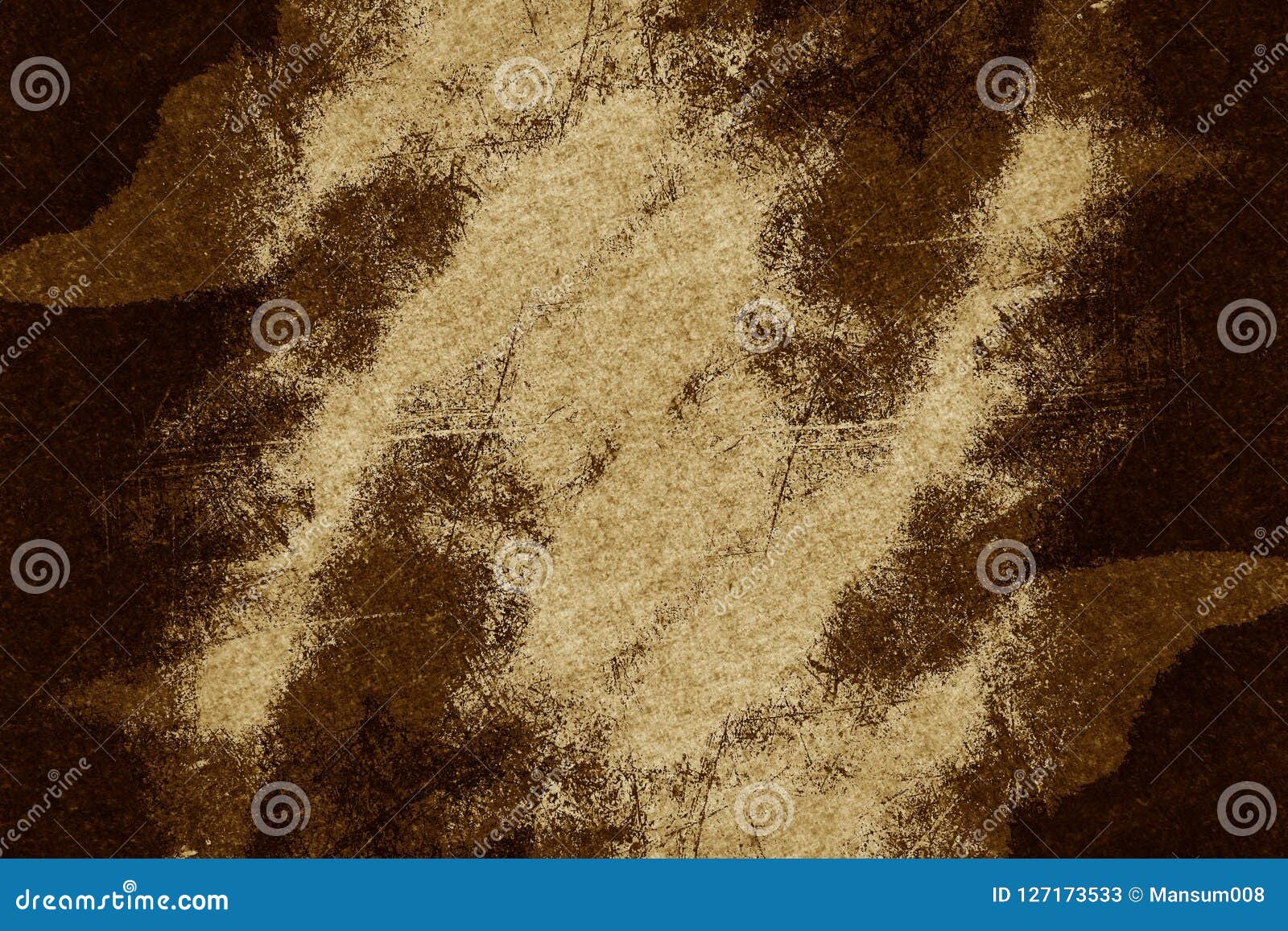 Art Grunge Brown Abstract Pattern Background Stock Illustration ...