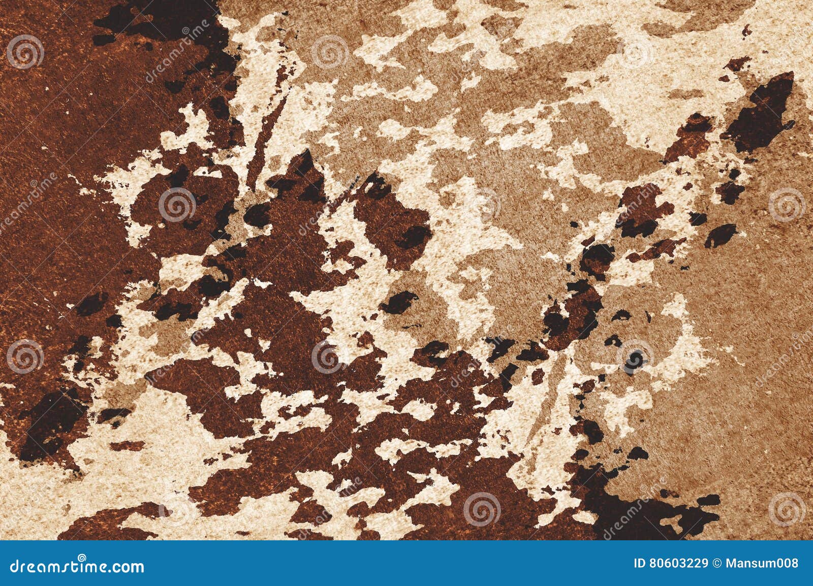 Art Grunge Brown Abstract Pattern Background Stock Illustration ...