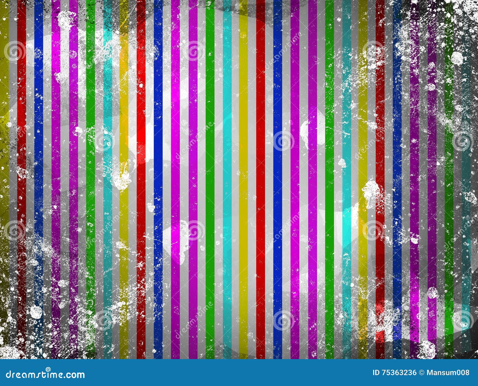 Art Grunge Color Abstract Pattern Background Stock Illustration ...