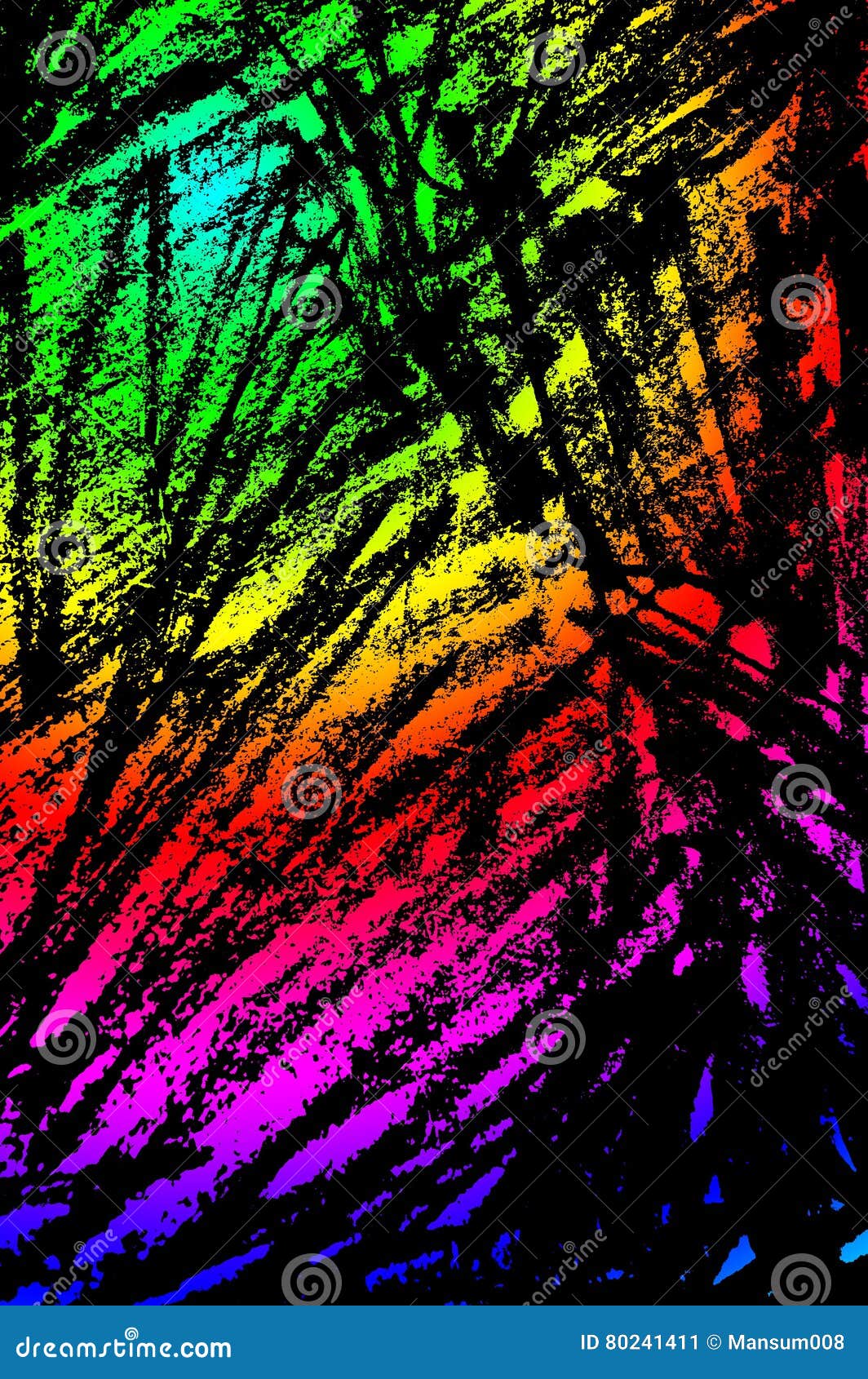 Art Grunge Color Abstract Pattern Background Stock Illustration ...