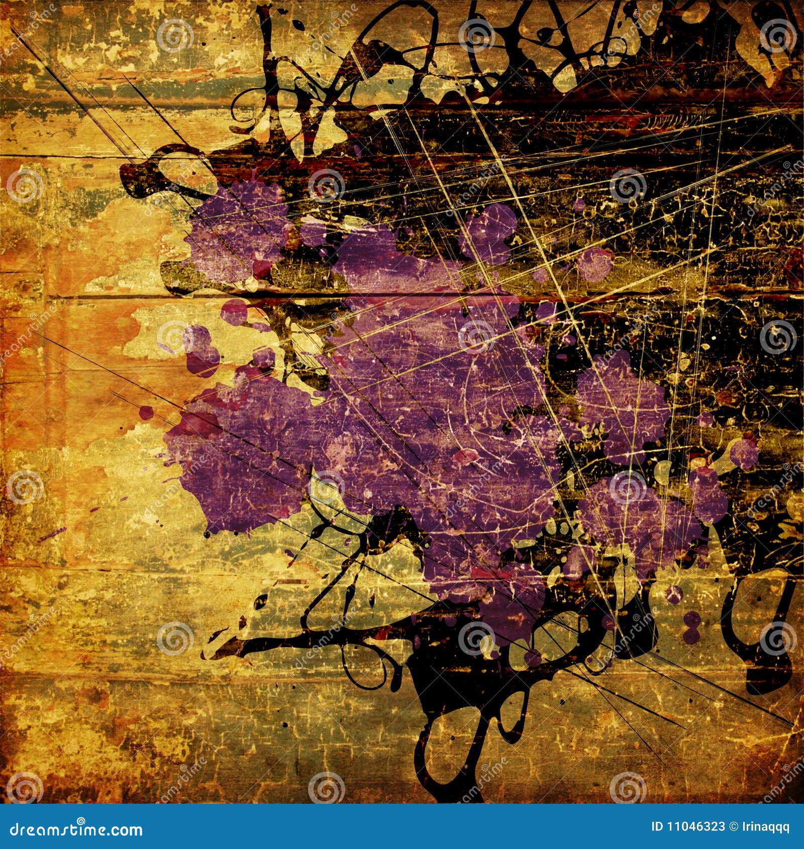 Art Grunge Graphic Background Stock Illustration - Illustration of ...