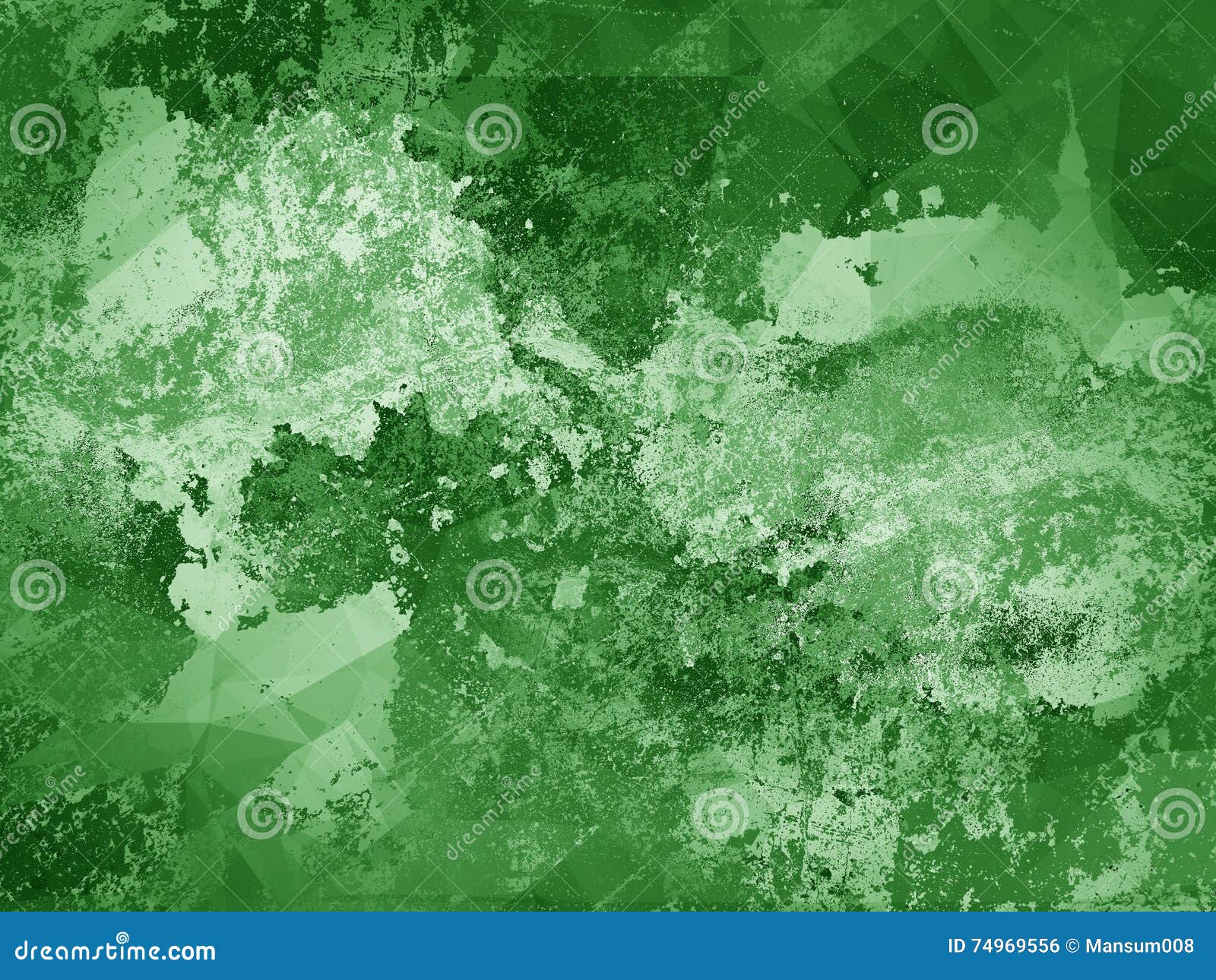 Art Grunge Green Ragged Abstract Pattern Background Stock Illustration ...