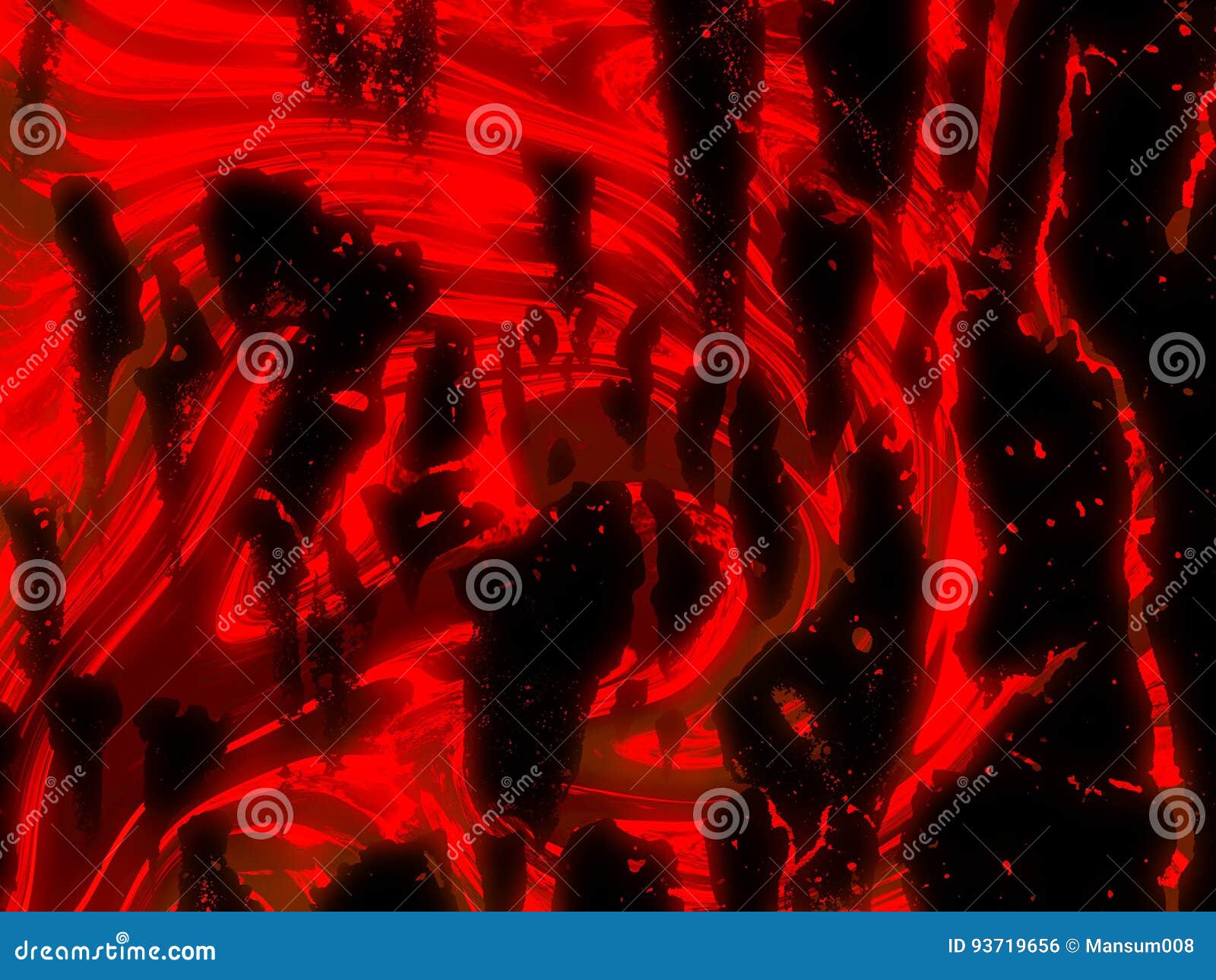 Art Grunge Red Abstract Pattern Background Stock Illustration ...