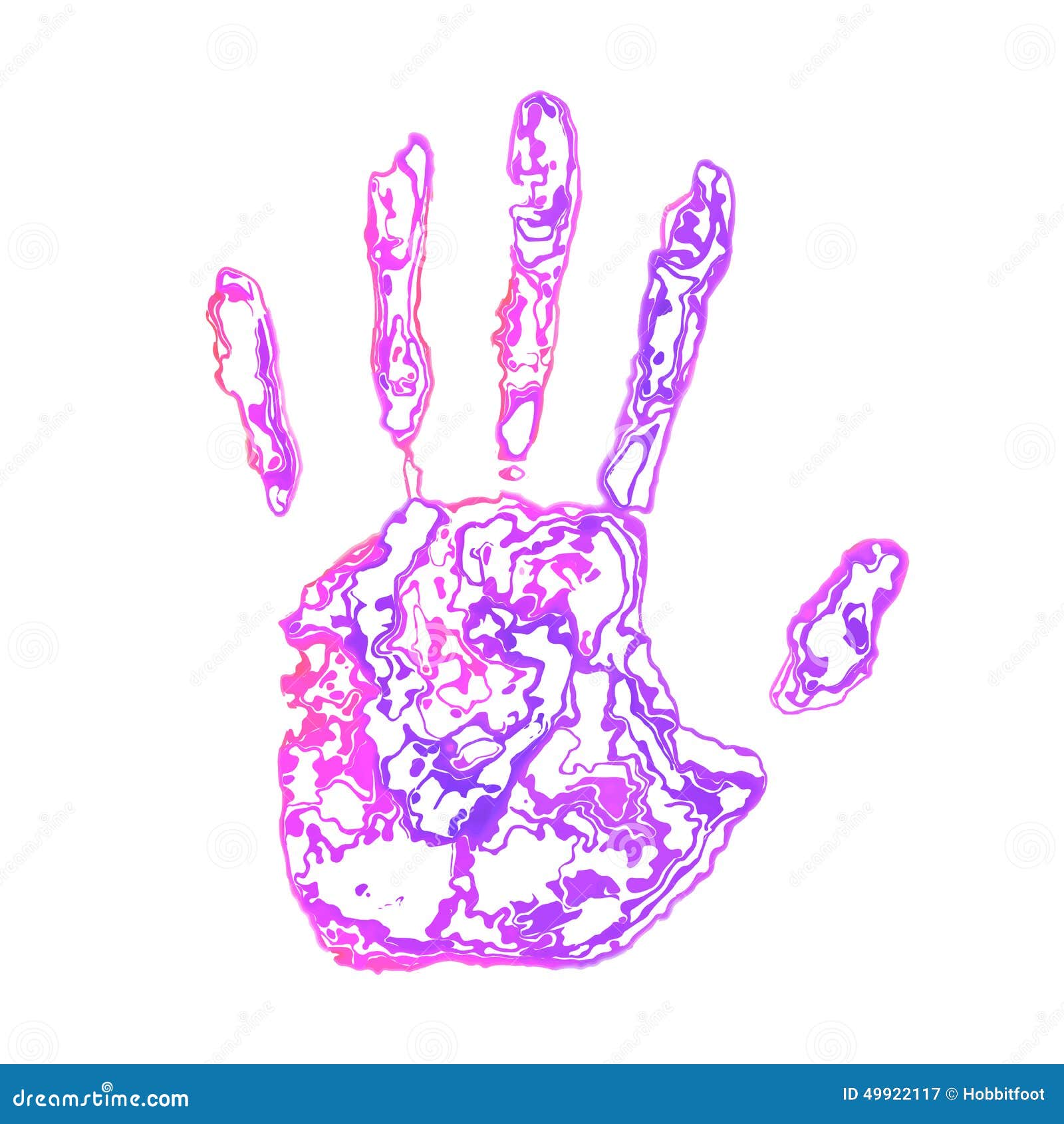 Art hand paint stock vector. Illustration of education - 49922117