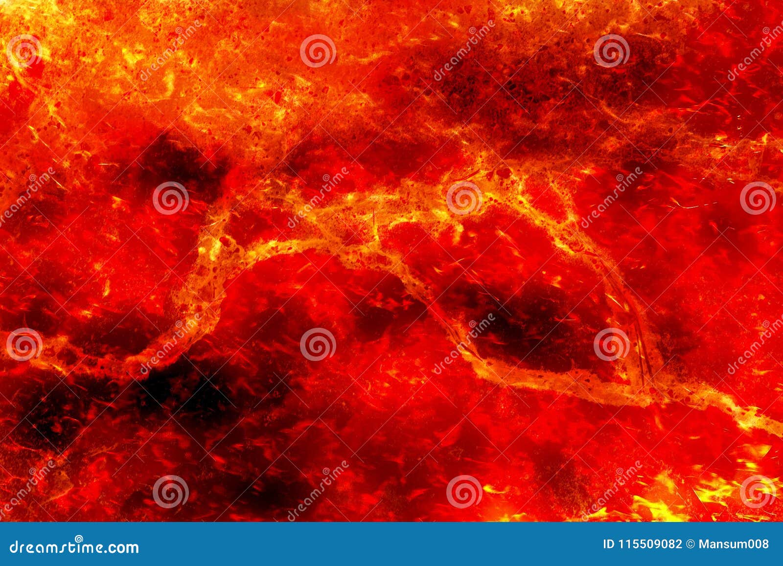 Art Hot Lava Fire Abstract Pattern Background Stock Illustration ...