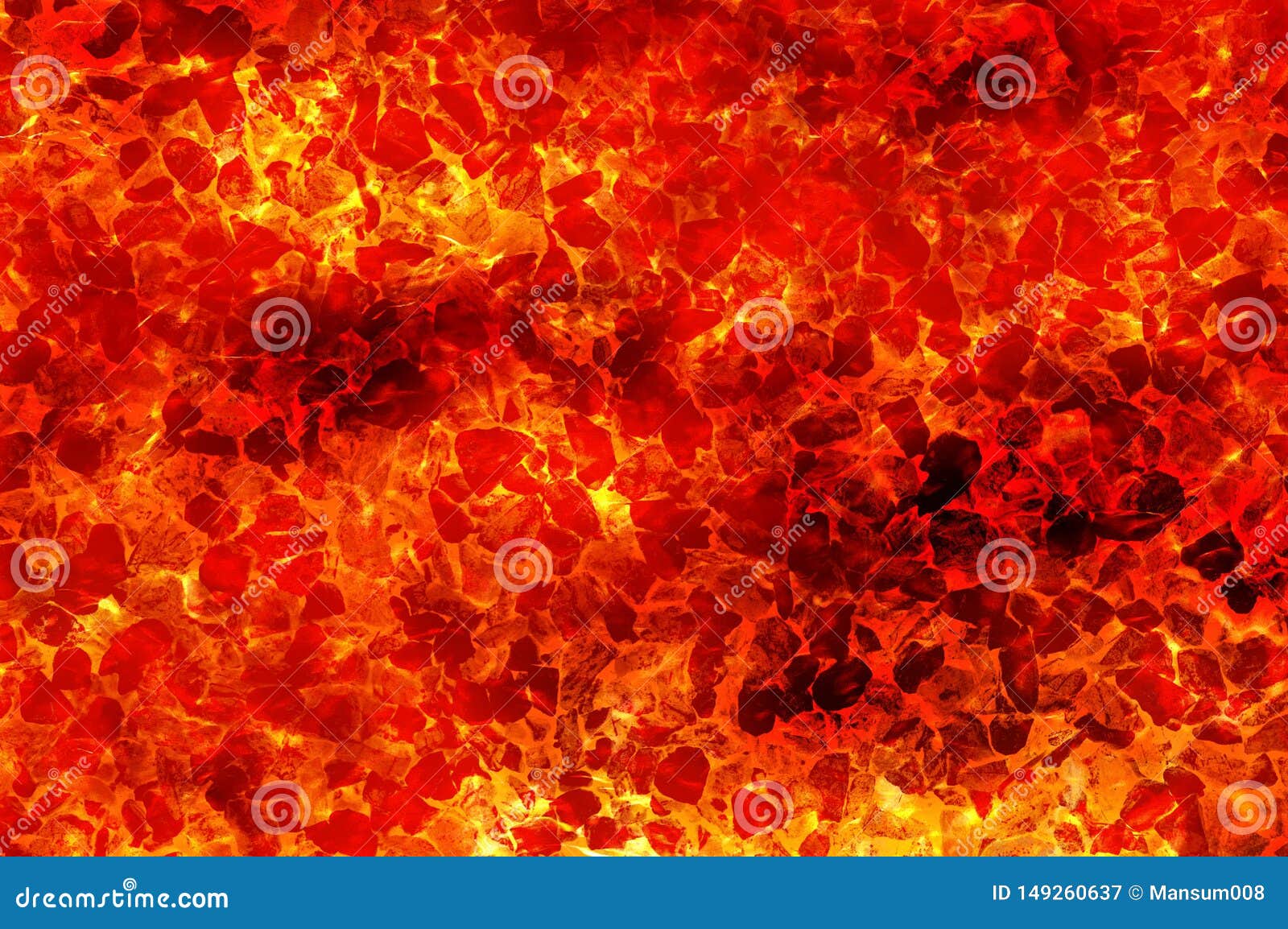 Art Hot Lava Fire Abstract Pattern Background Stock Illustration ...