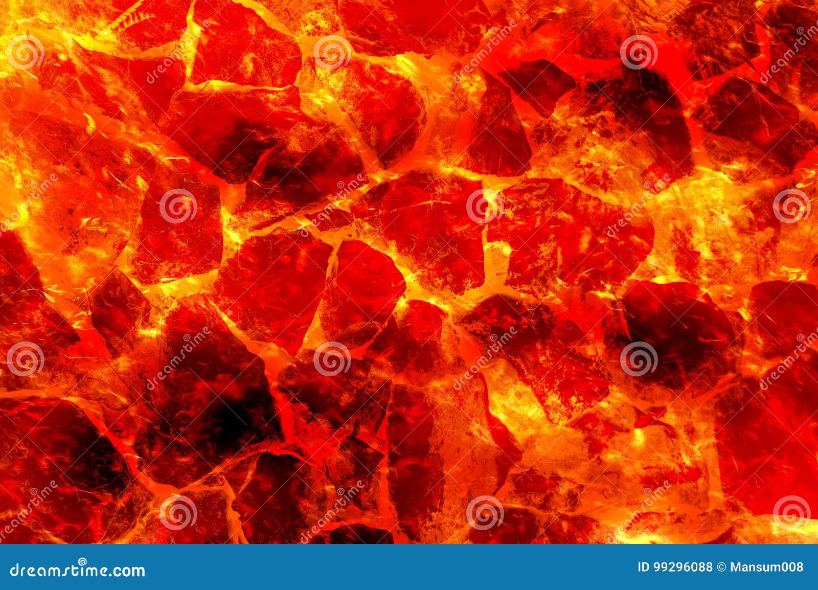 Art Hot Lava Fire Abstract Pattern Background Stock Illustration ...