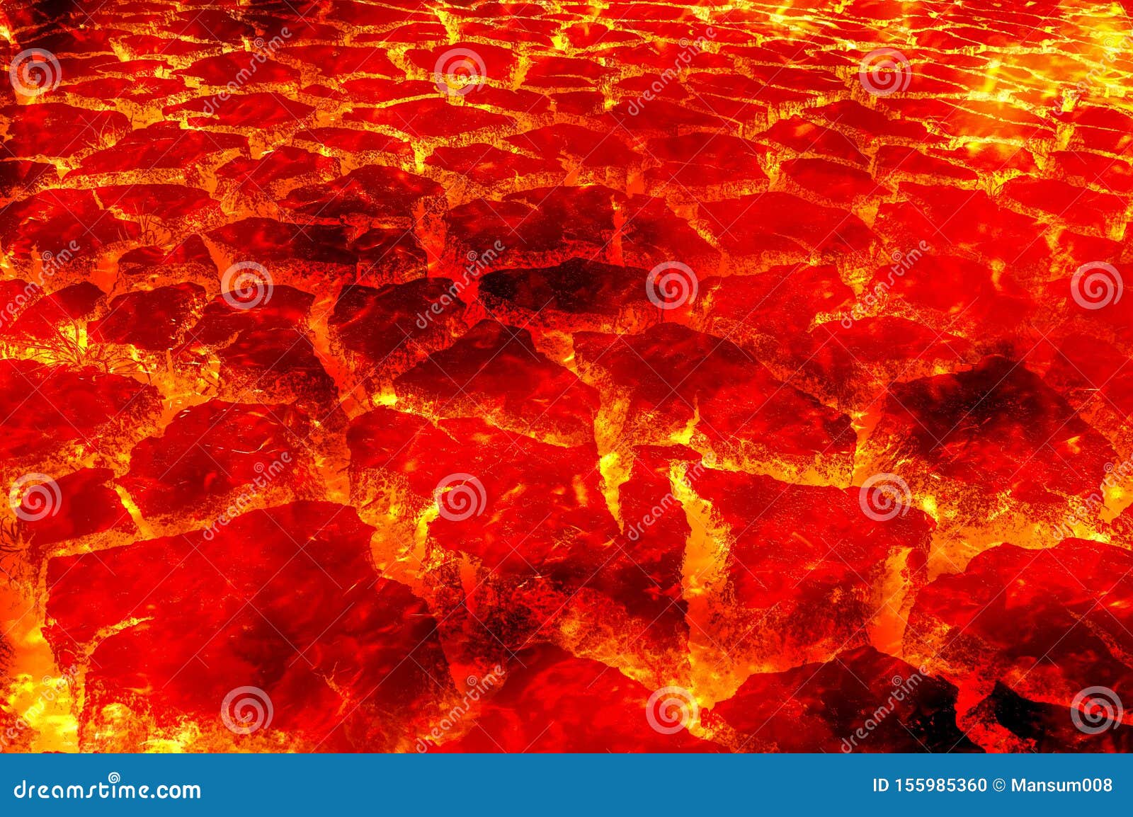Art Hot Lava Fire Abstract Pattern Background Stock Illustration ...