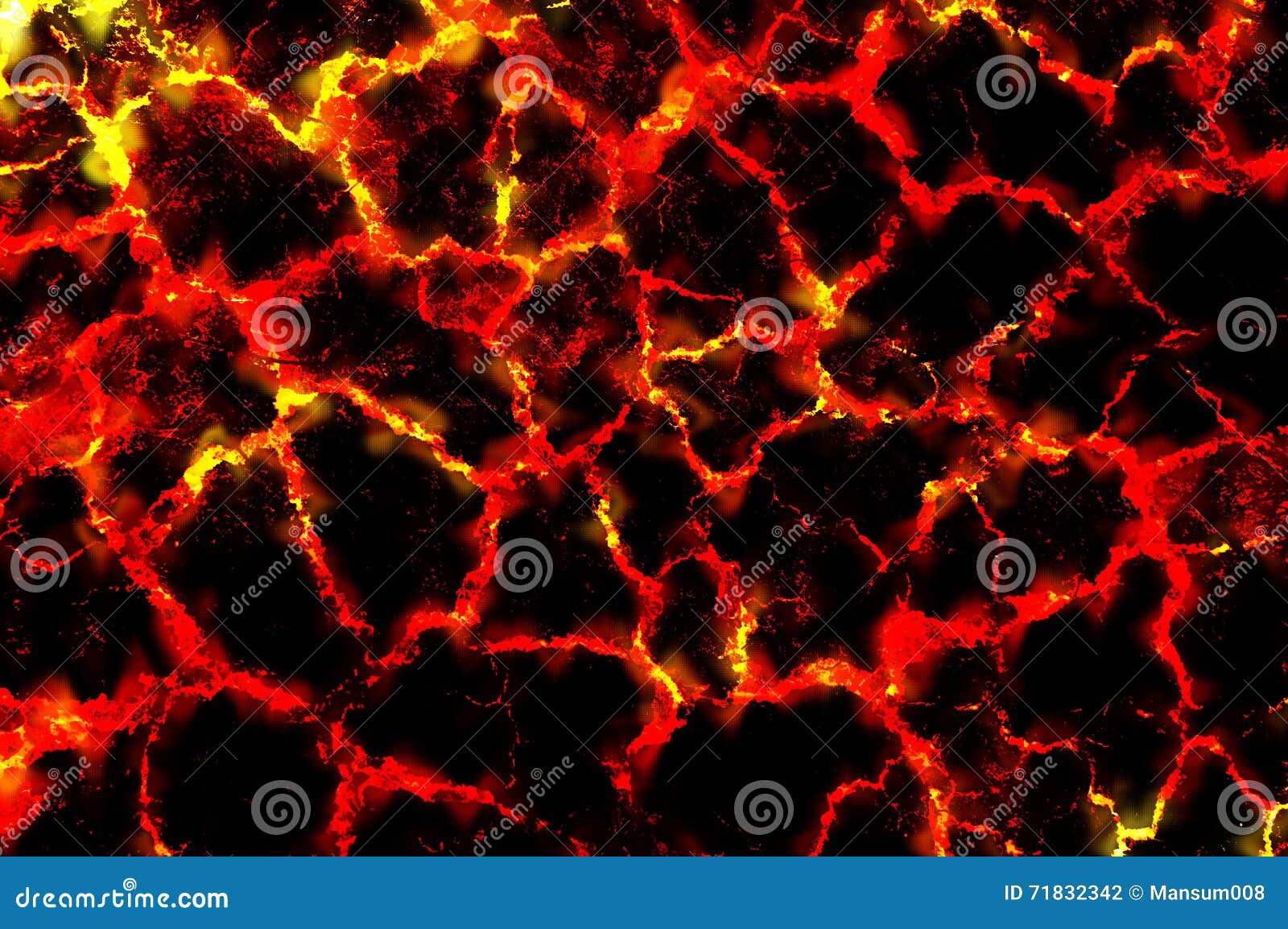 Art Hot Lava Fire Abstract Pattern Background Stock Illustration ...
