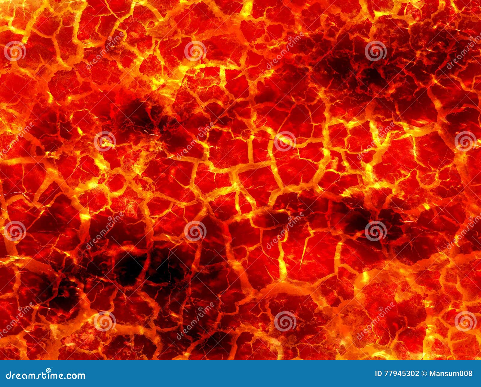 Art Hot Lava Fire Abstract Pattern Background Stock Illustration ...