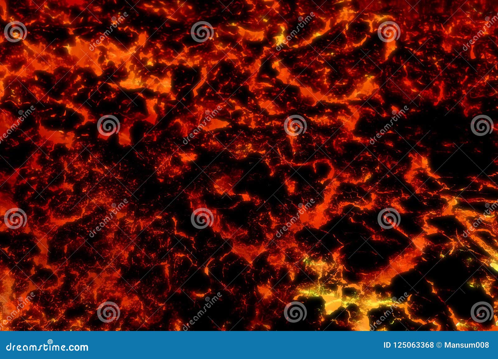 Art Hot Lava Fire Abstract Pattern Background Stock Illustration ...