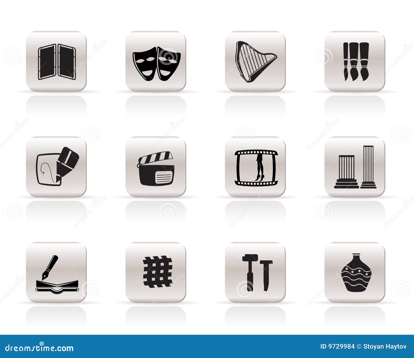 Performing Arts Icon Stock Illustrations – 289 Performing Arts Icon ...