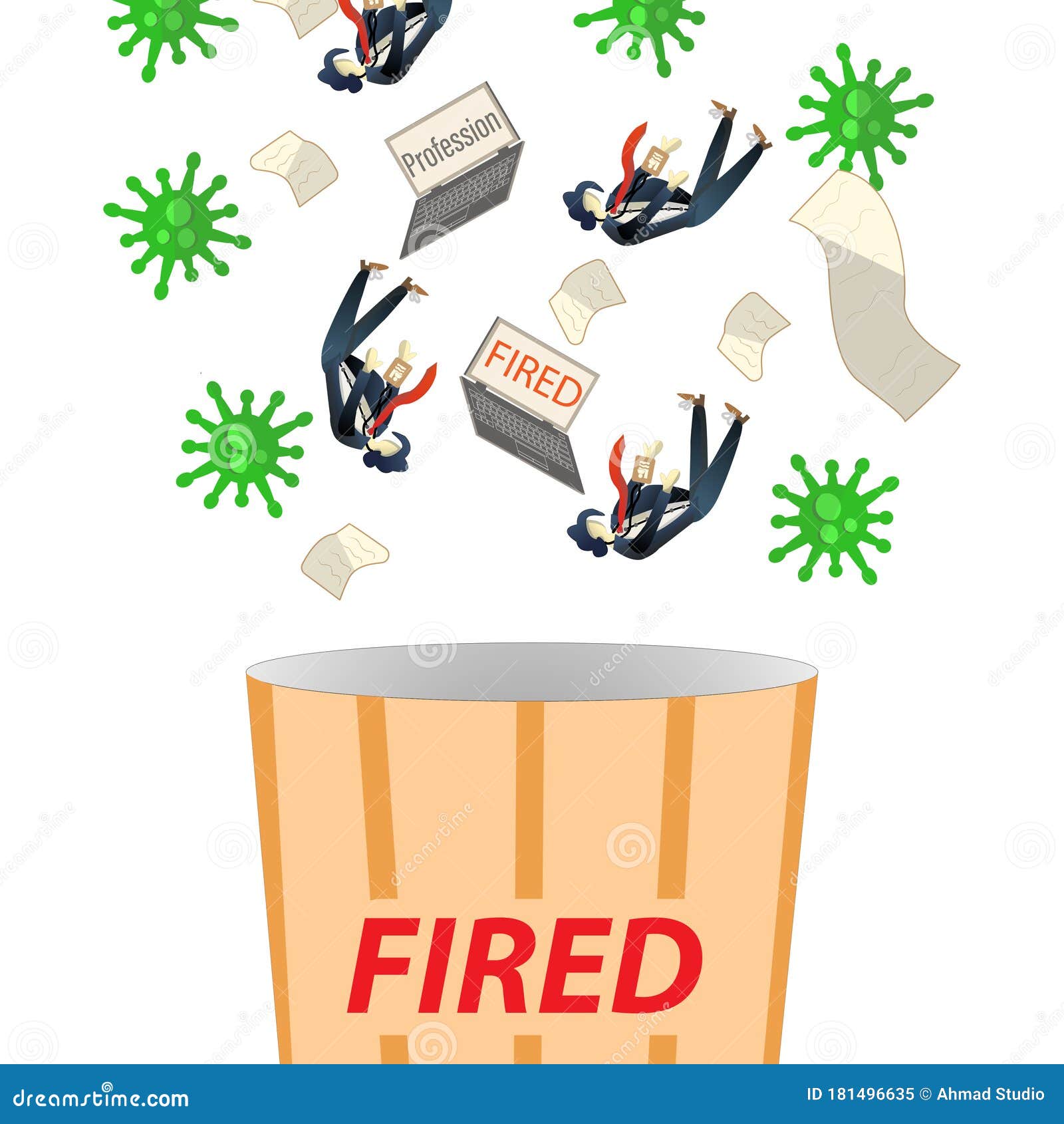 Termination Of Employment, Dismissed Person Collecting His Staff From ...