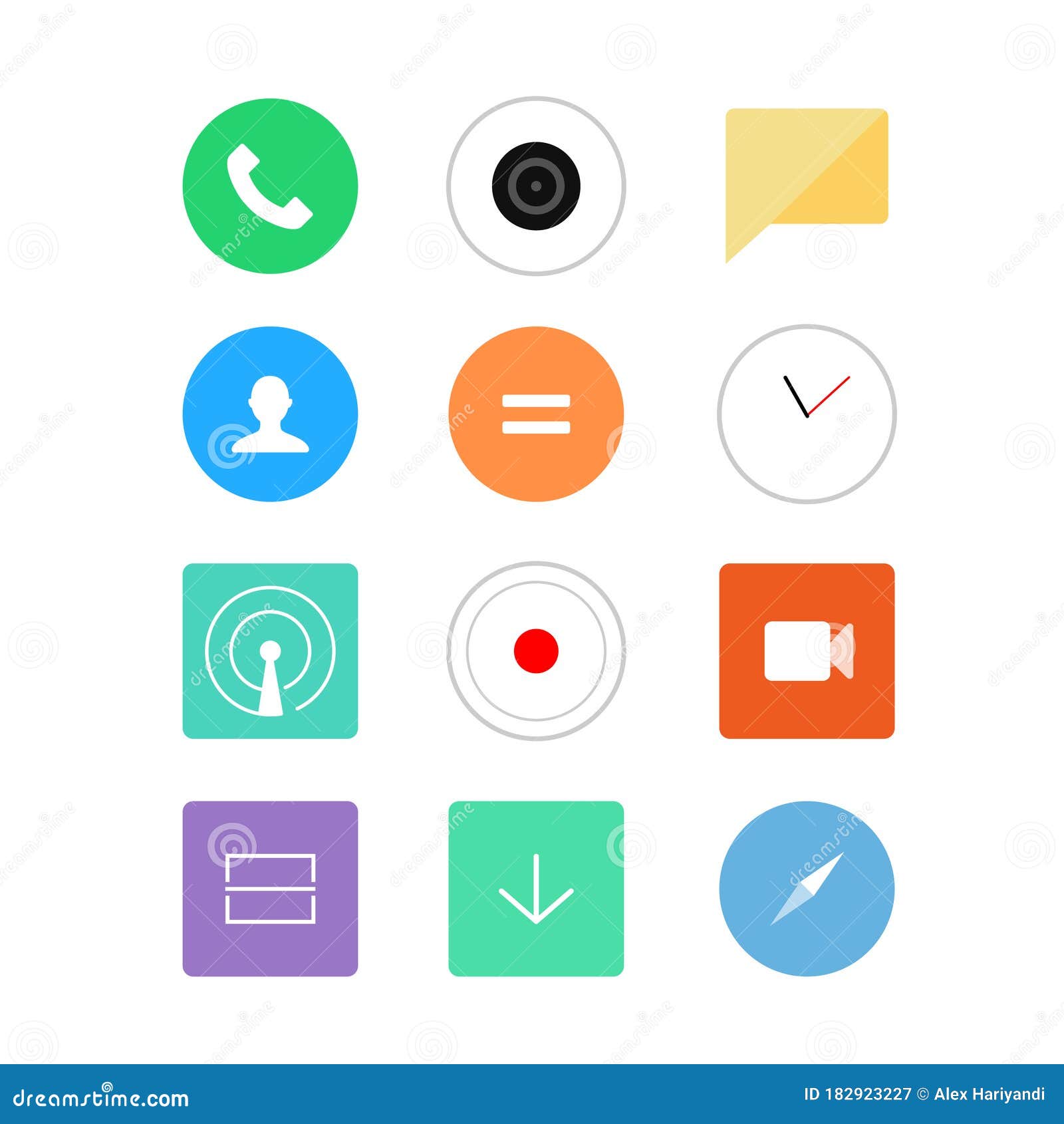 Smartphone Menu Icon Vector for Your Design Stock Vector - Illustration ...