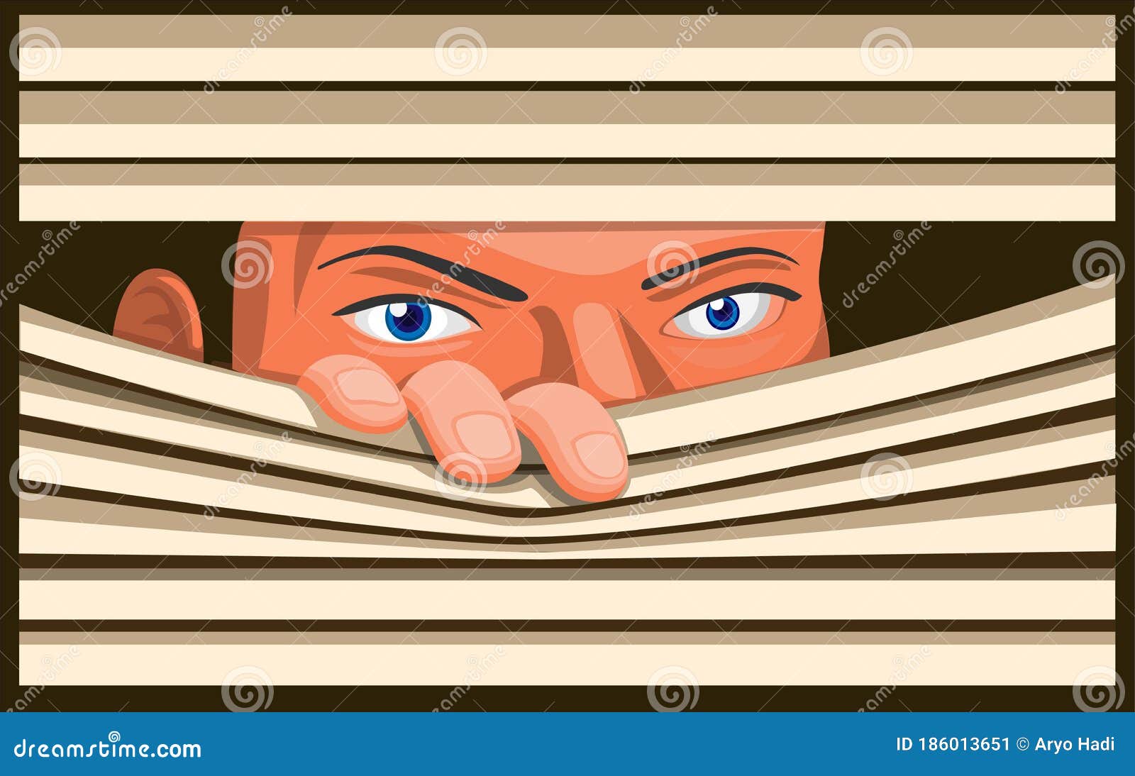 Peering Royalty-Free Illustration | CartoonDealer.com #87568893 Peering Royalty-Free Illustration | CartoonDealer.com #87568893