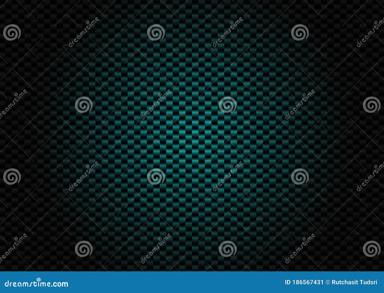 Abstract Blue Carbon Fiber Texture Background Stock Vector ...