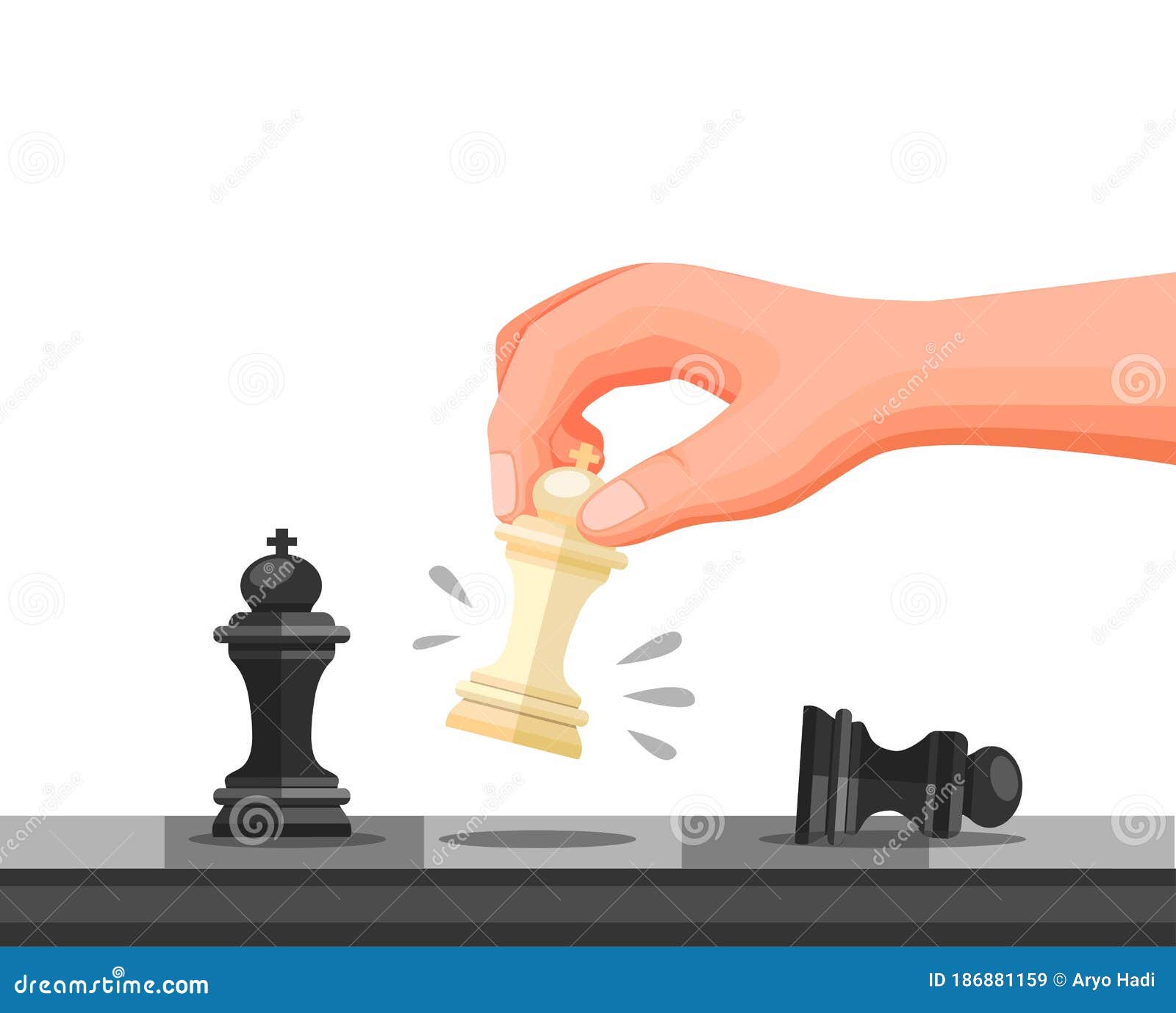 Checkmate Isolated Stock Illustrations – 4,866 Checkmate Isolated Stock ...