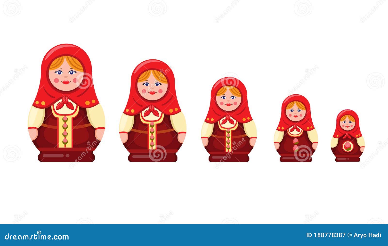 Babushka Cartoon Stock Illustrations – 816 Babushka Cartoon Stock ...