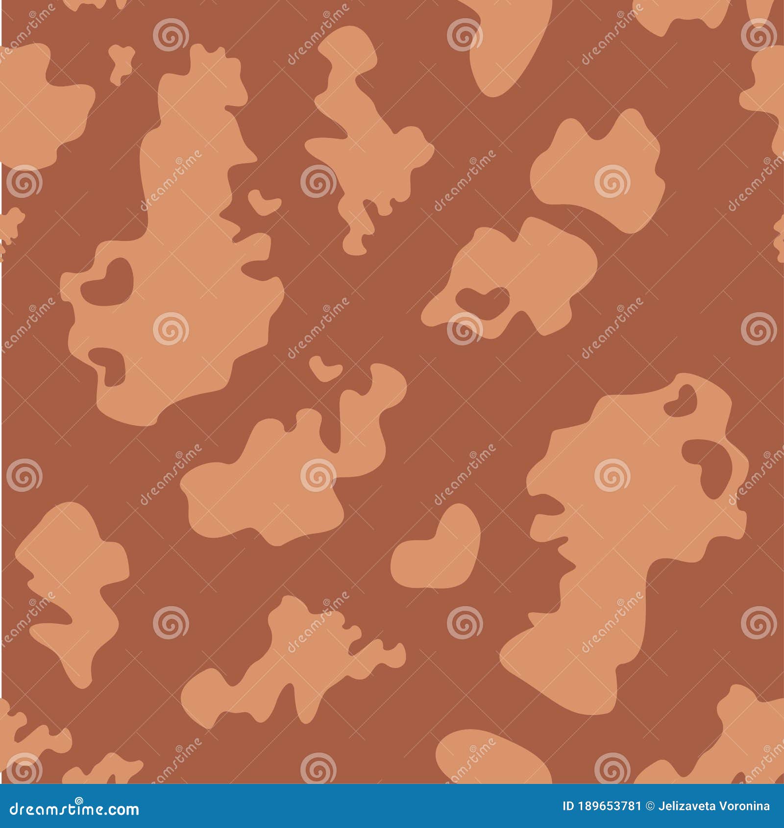 Vitiligo Pattern Cartoon Vector | CartoonDealer.com #202250037