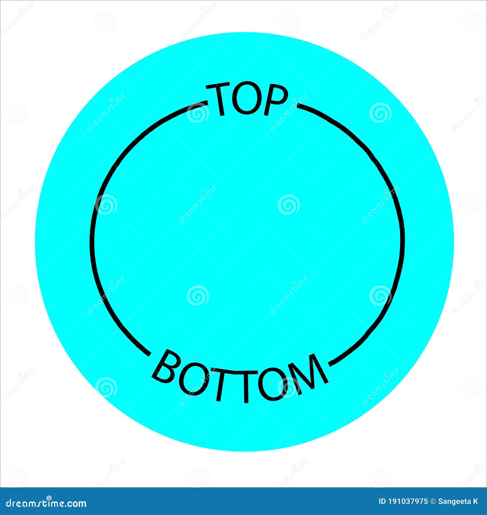 Top To Bottom View Vector or Illustration for Great View Stock Vector ...