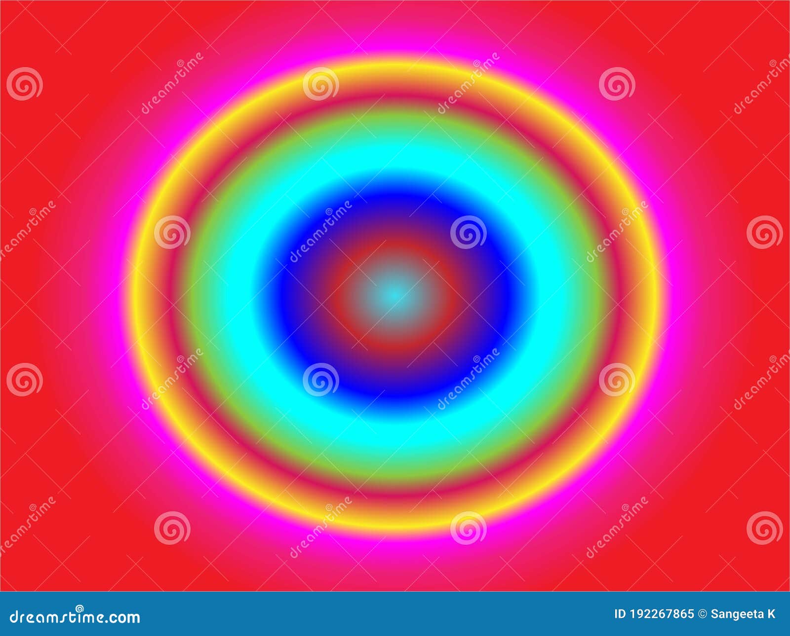 Multi Color Circle Illustration or Vector Art & Illustration Stock ...