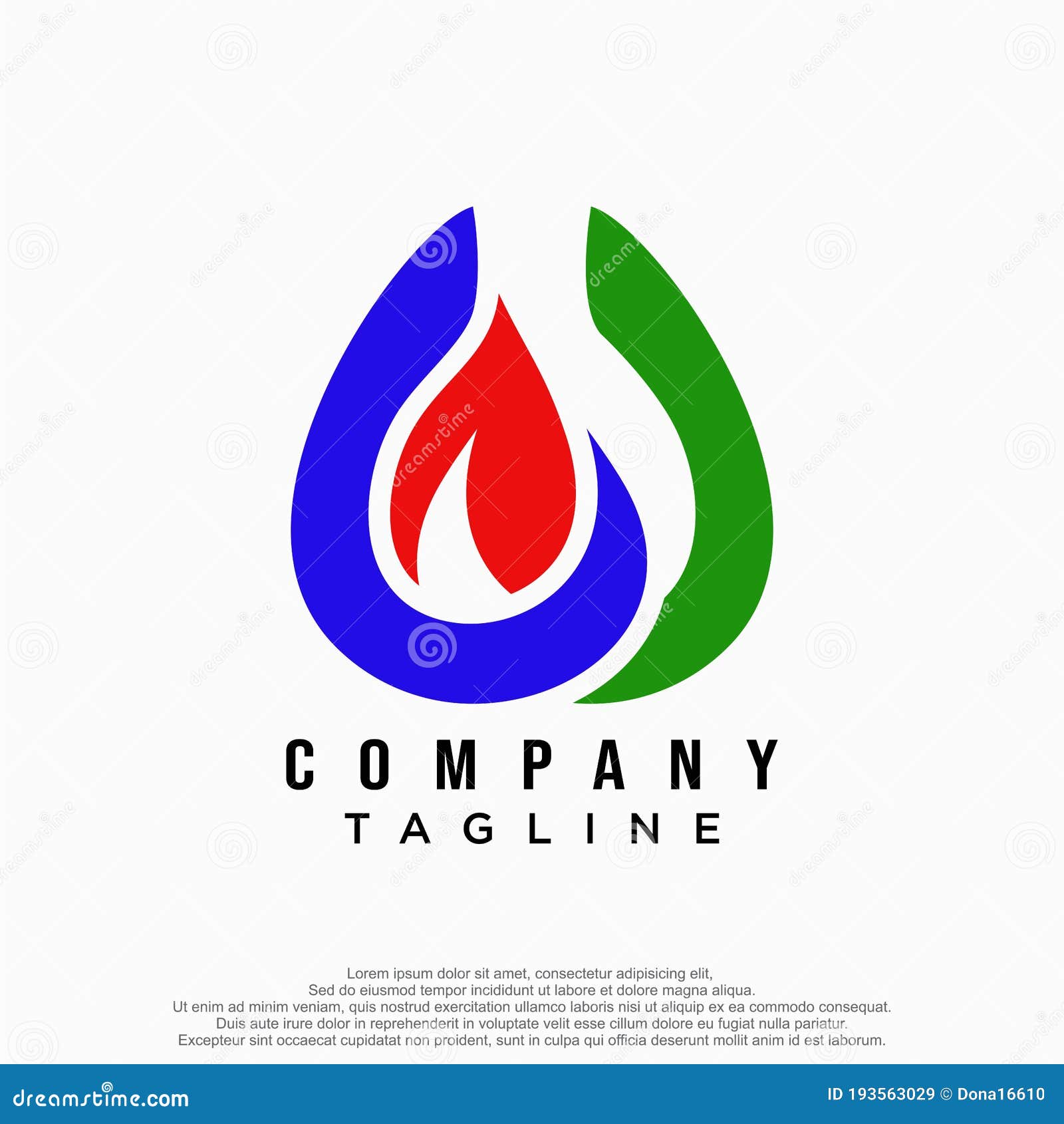 Gas logo stock vector. Illustration of template, energy - 193563029