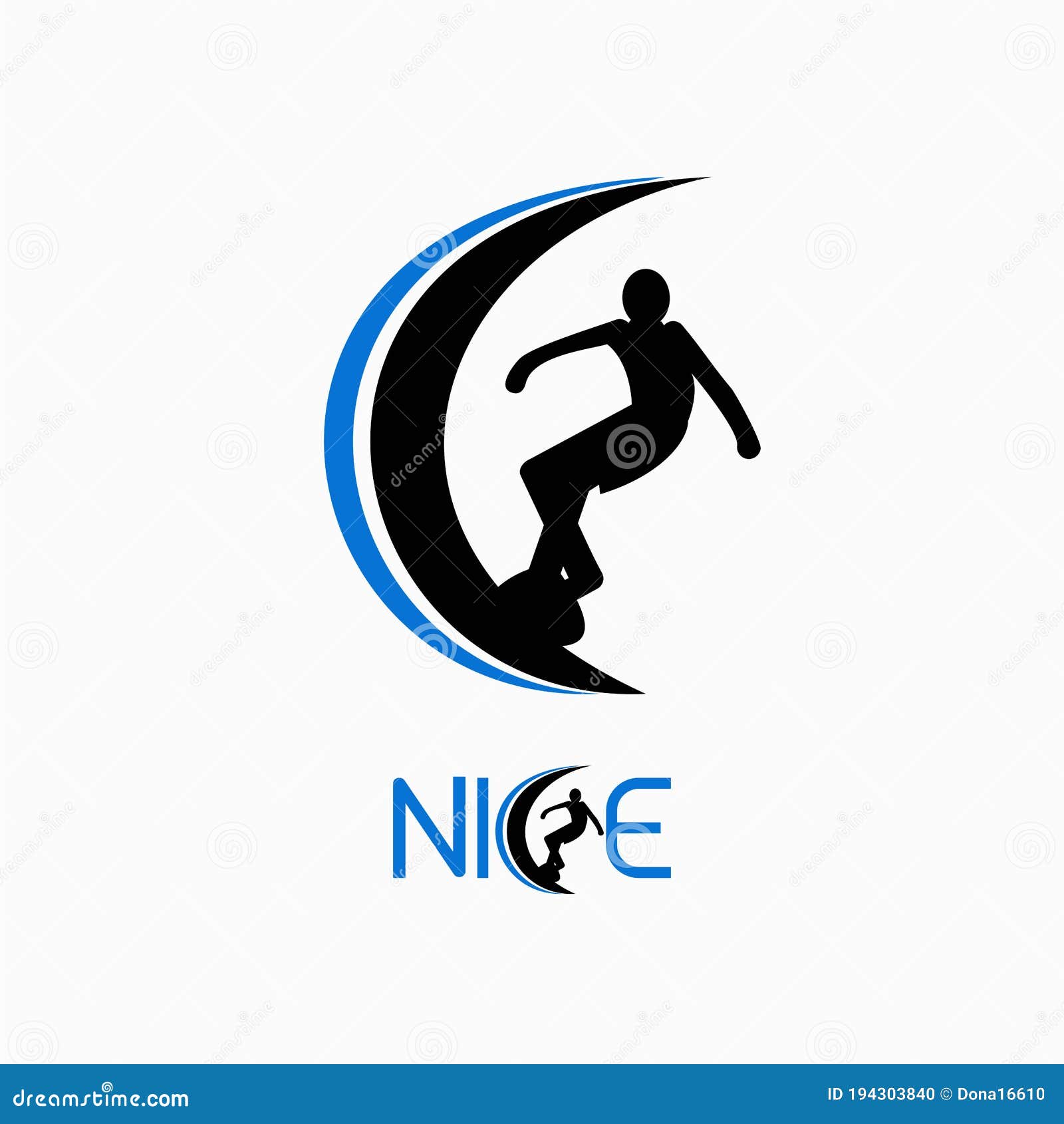 Nice Logo Simbol. Smile Logo Vector Illustration | CartoonDealer.com ...