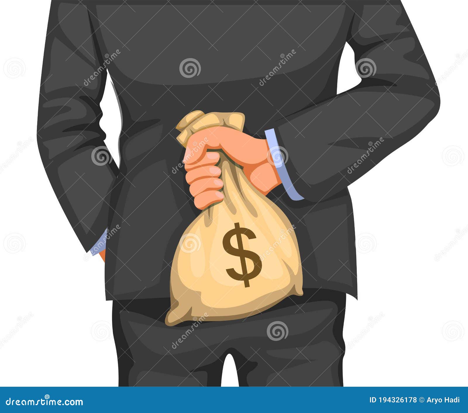 Corruption Metaphor In Politics Pop Art Vector | CartoonDealer.com ...